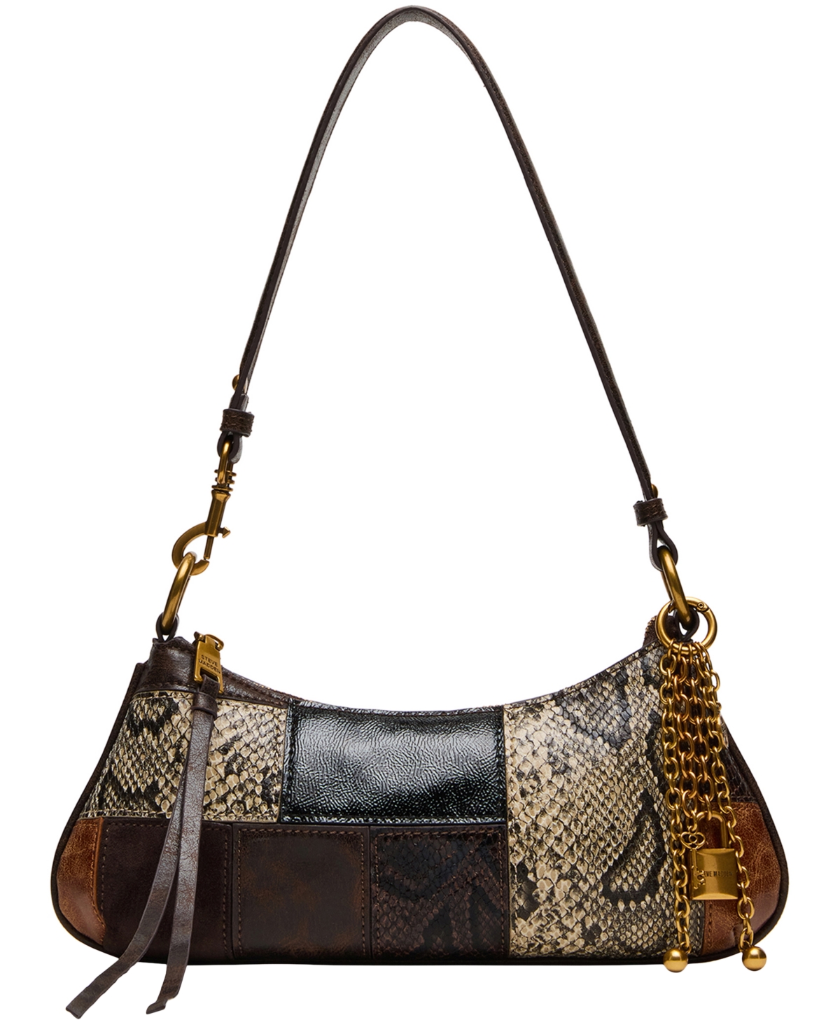 Click here for Steve Madden Irina Charm Accent Small Shoulder Han... prices