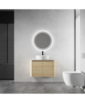 Click here for Sillysis 29.5 Inch Wall Mounted Modern Bathroom Va... prices