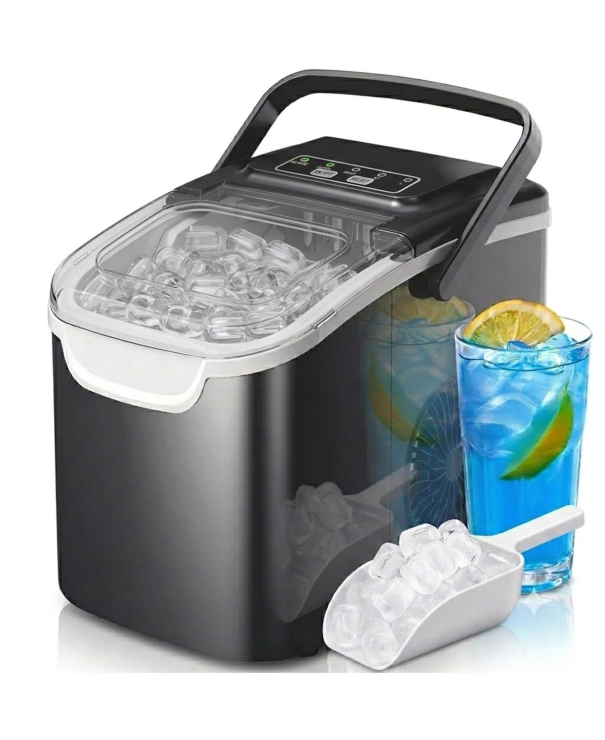 Click here for Cowsar Countertop Ice Maker  8 Ice Cubes in 6 Minu... prices