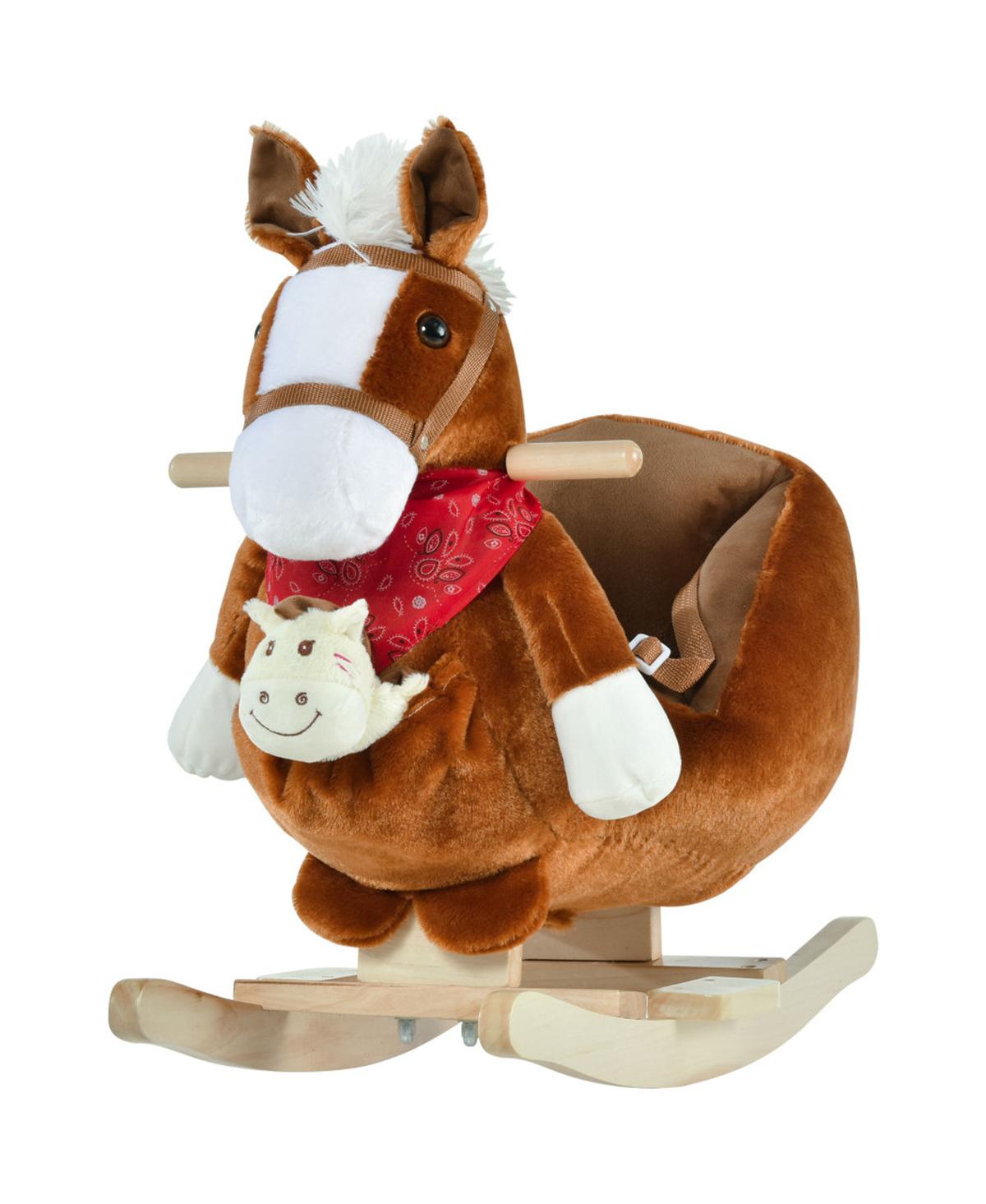 Click here for Yobtop Kids Ride-On Rocking Horse - Plush Rocker T... prices