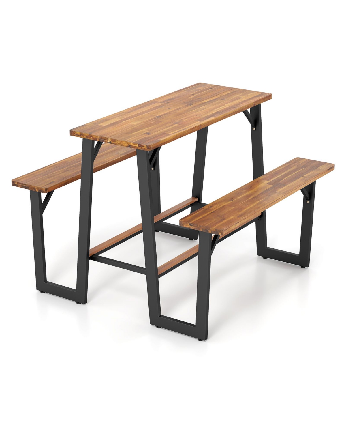 Click here for Sugift Patio Picnic Table Bench Set with Acacia Wo... prices