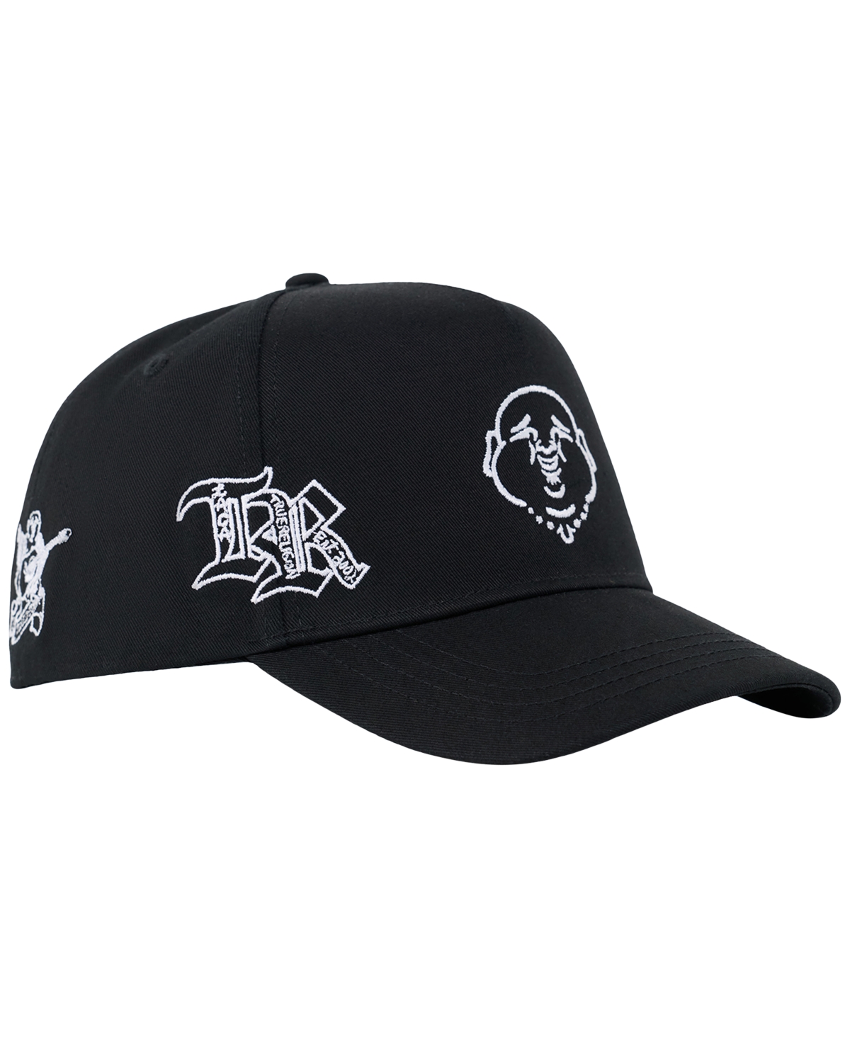 Click here for True Religion Mens Multi Logo Baseball Hat - Jet B... prices