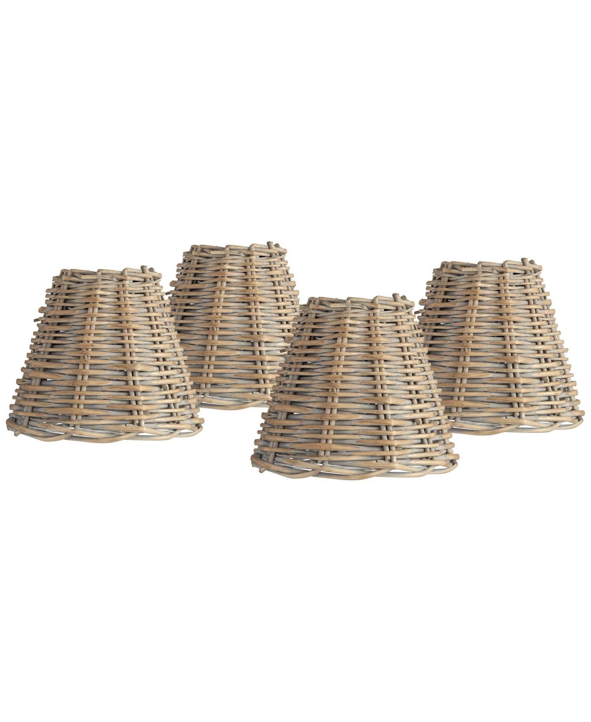 Click here for Springcrest Collection Set of 4 Lamp Shades Natura... prices