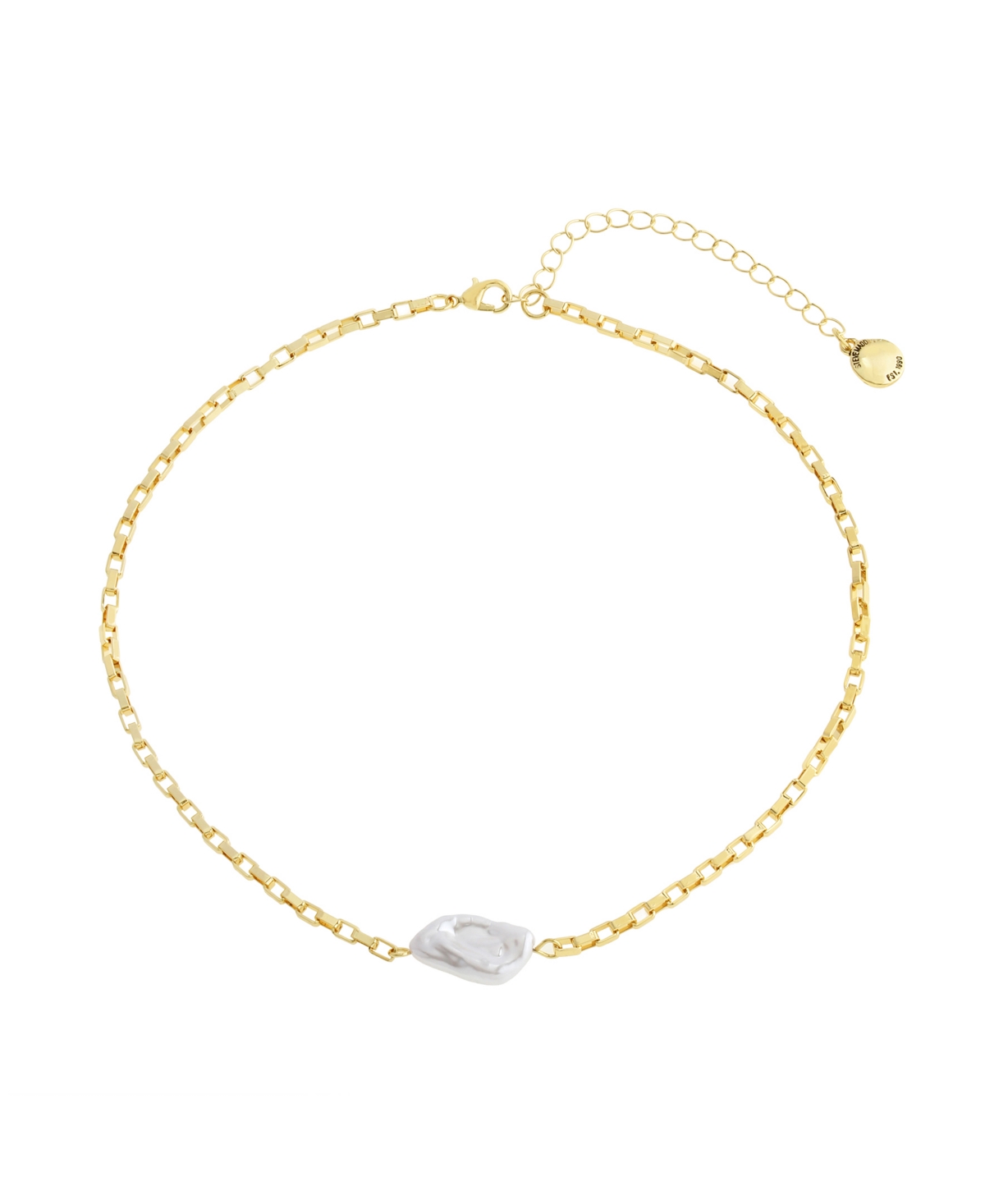 Click here for Steve Madden Boho Imitation Pearl Necklace - Gold prices