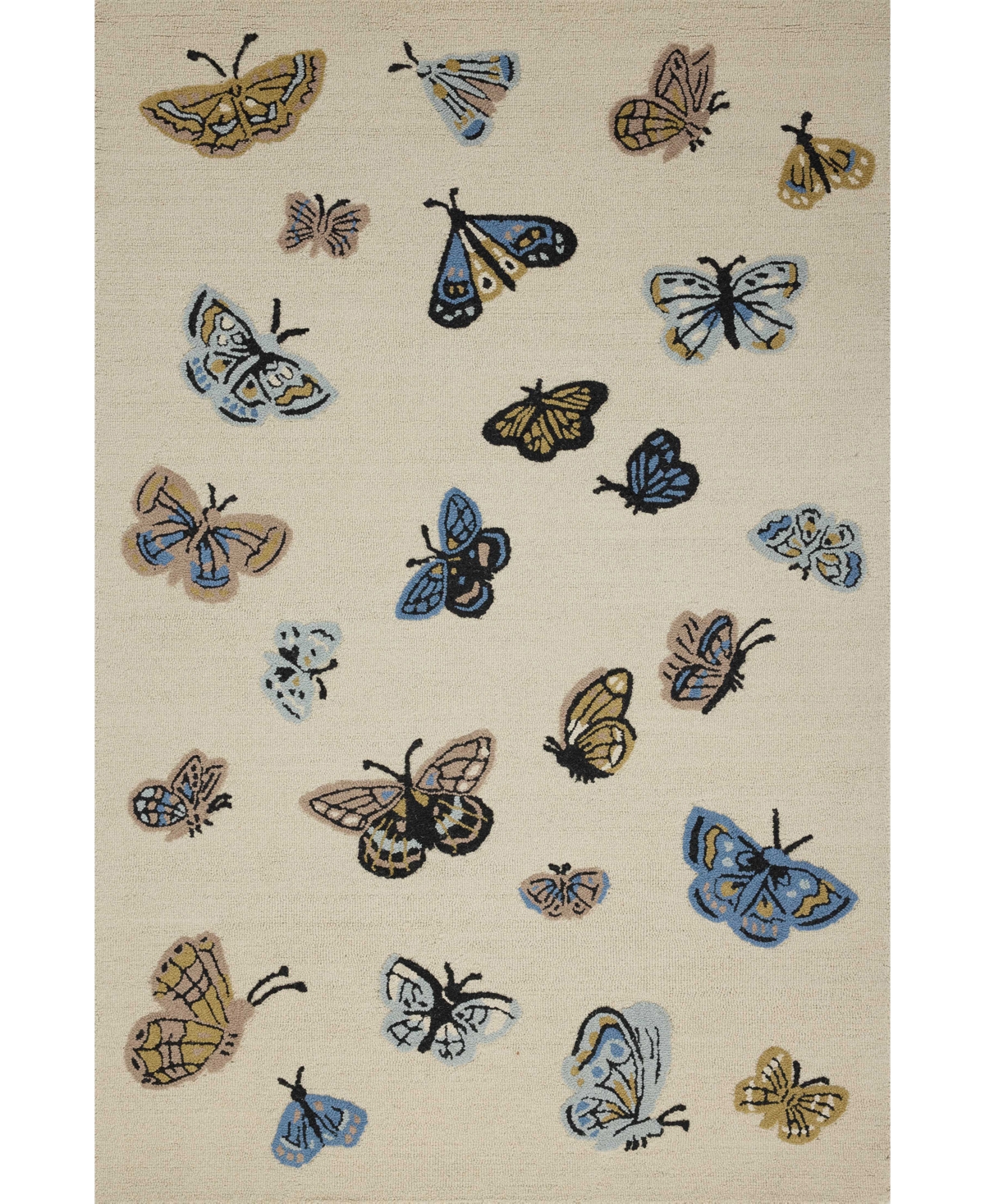 Click here for Rifle Paper Co Highgrove Hig-01 50 x 76 Area Rug -... prices