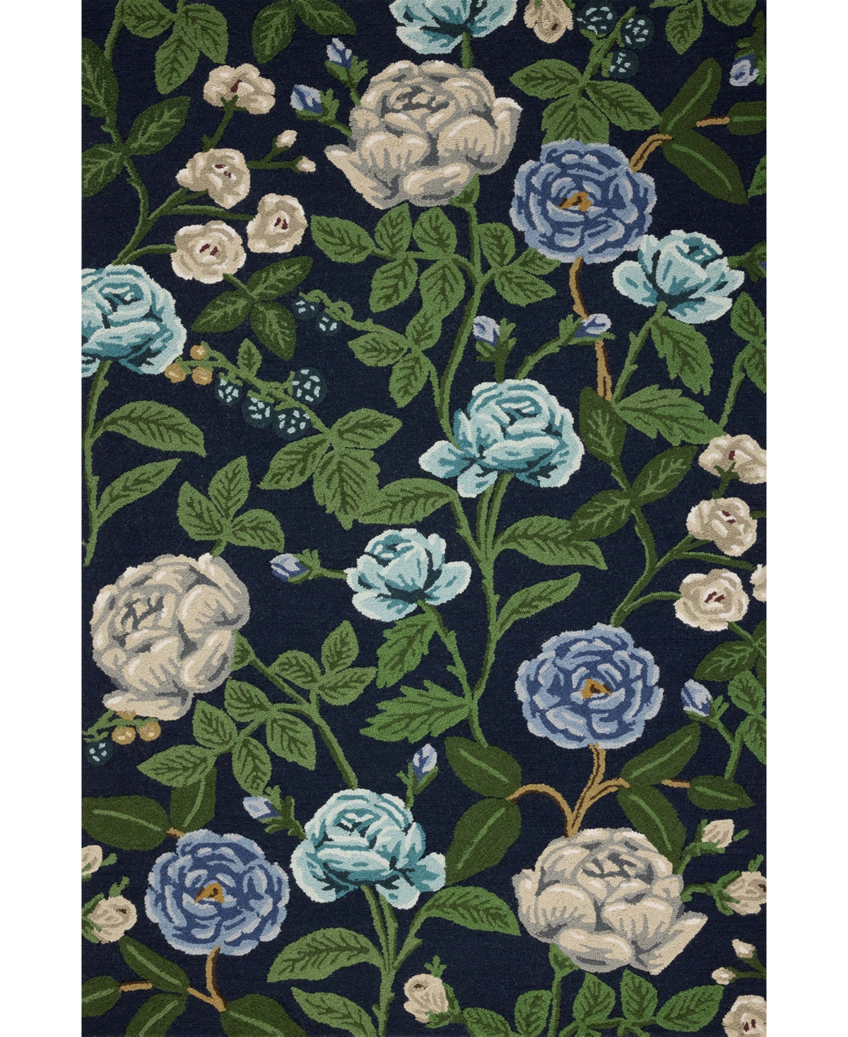 Click here for Rifle Paper Co Highgrove Hig-02 50 x 76 Area Rug -... prices