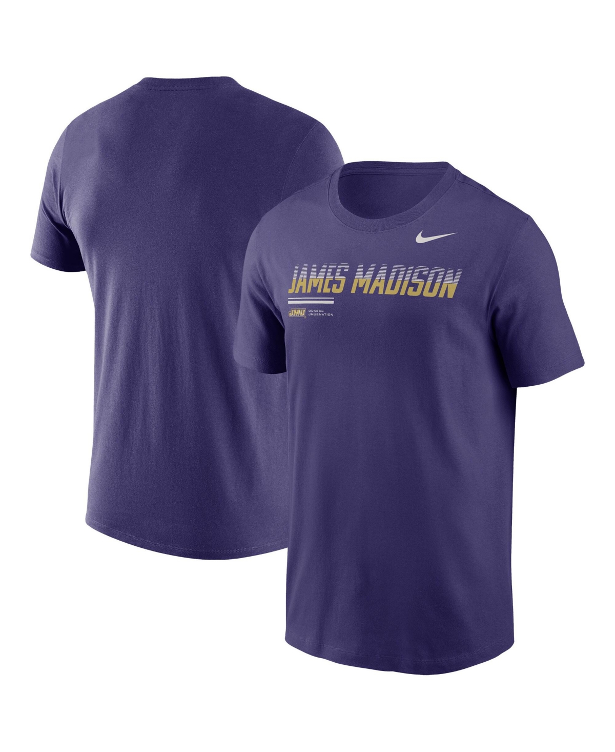 Click here for Nike Mens Purple James Madison Dukes Wordmark Logo... prices