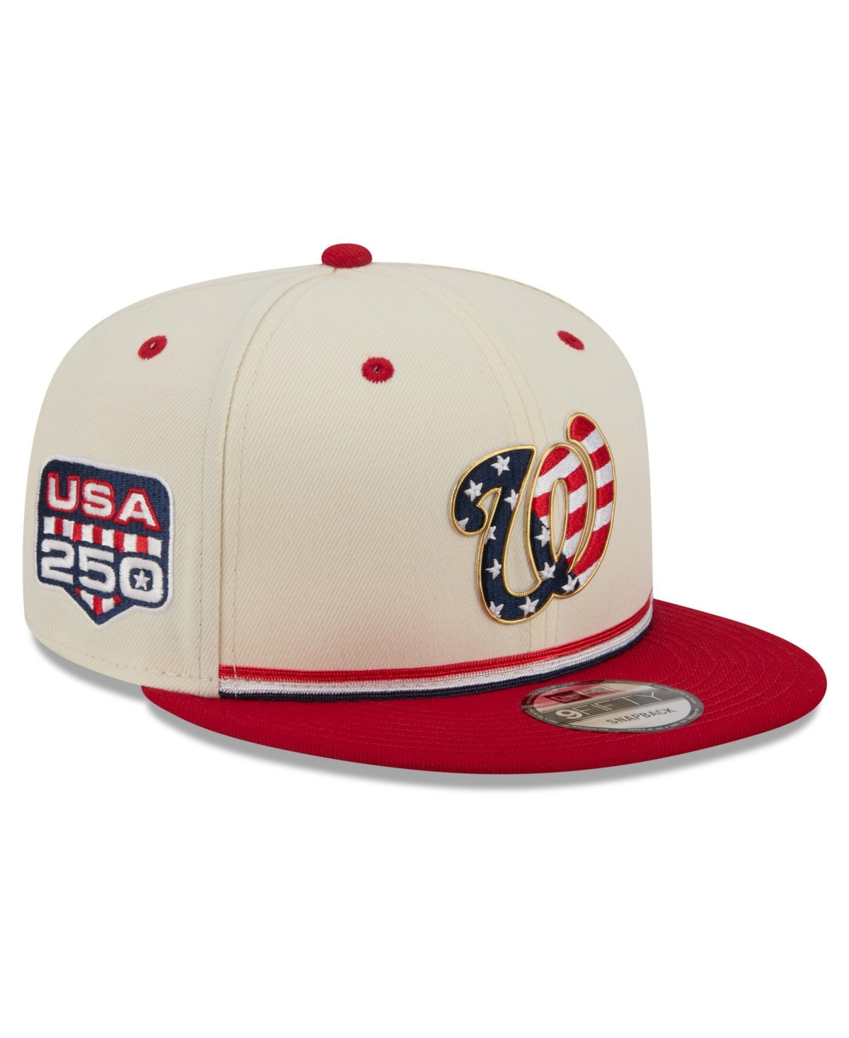 Click here for New Era Mens Cream/Red Washington Nationals 4th of... prices