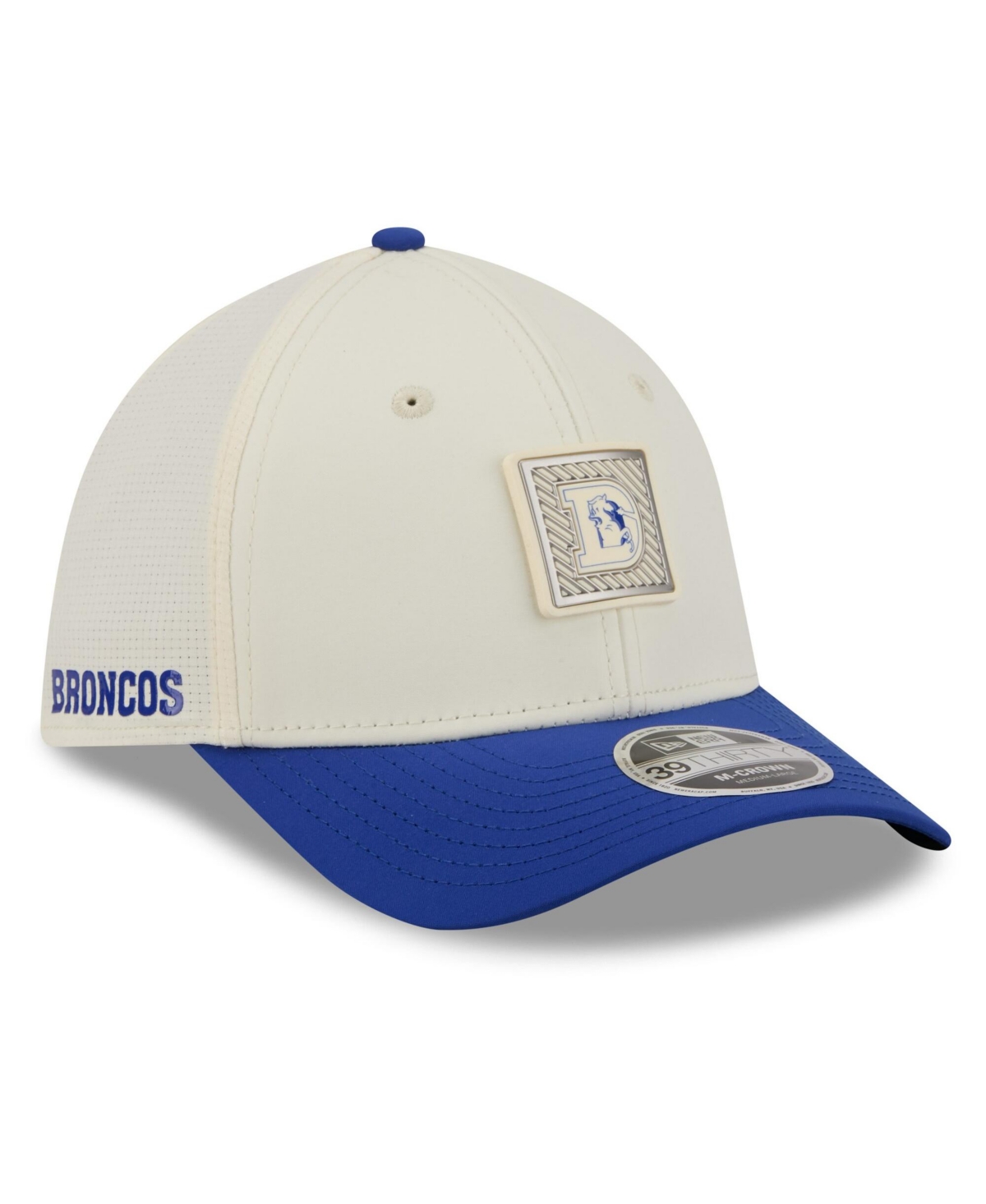 Click here for New Era Mens Cream/Royal Denver Broncos 2026 Nfl T... prices