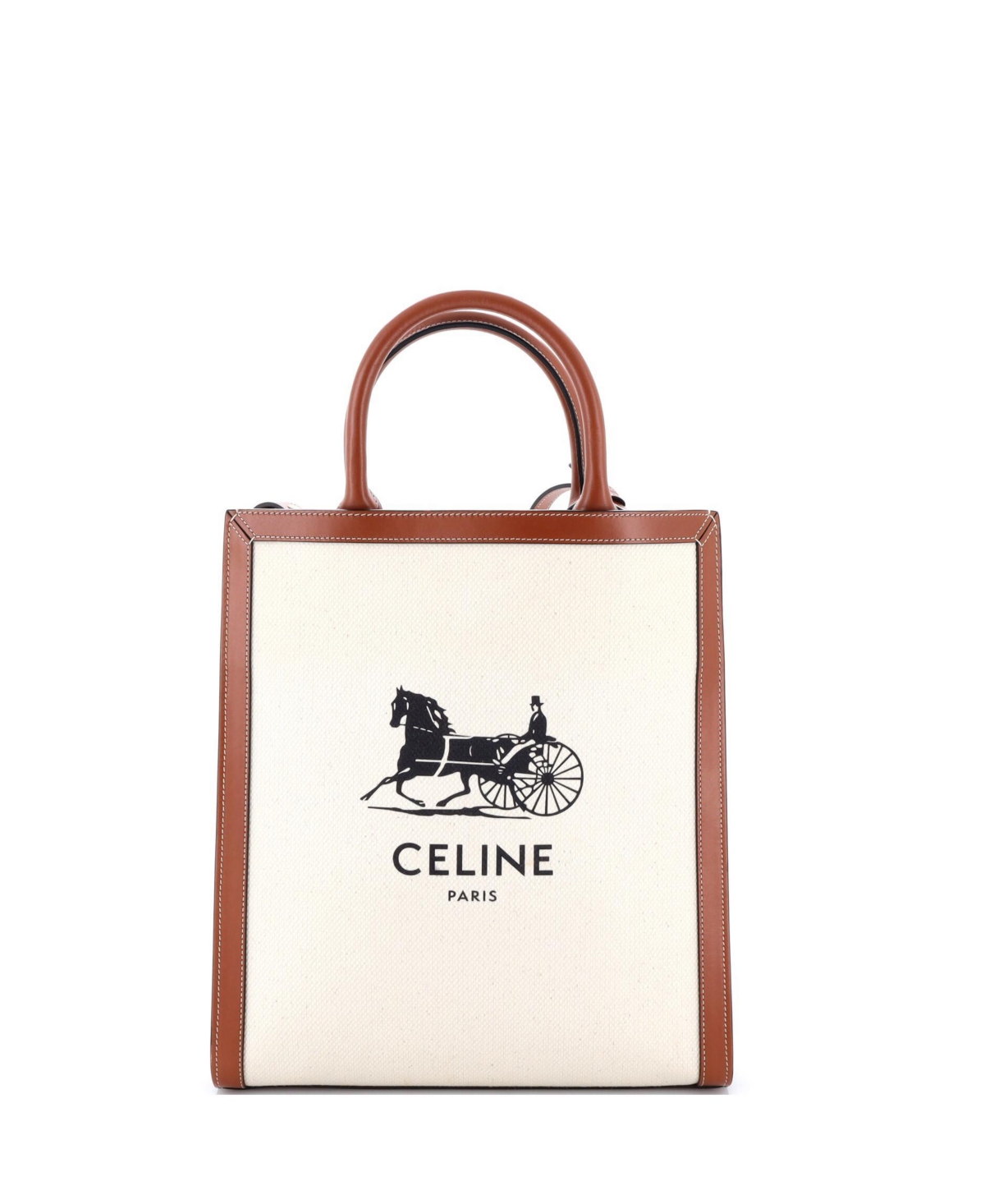 Click here for Pre-Owned Celine Small Sulky Vertical Cabas Tote C... prices