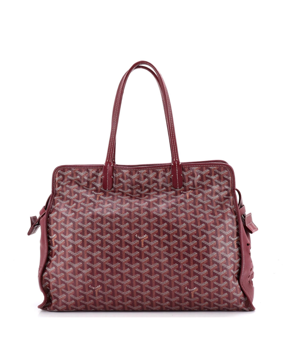 Click here for Pre-Owned Goyard Pm Hardy Pet Carrier Coated Canva... prices