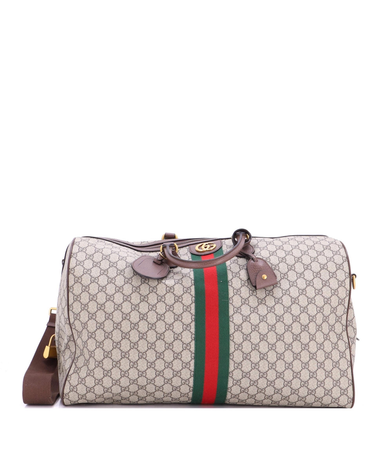 Click here for Pre-Owned Gucci Large Ophidia Carry On Duffle Bag... prices