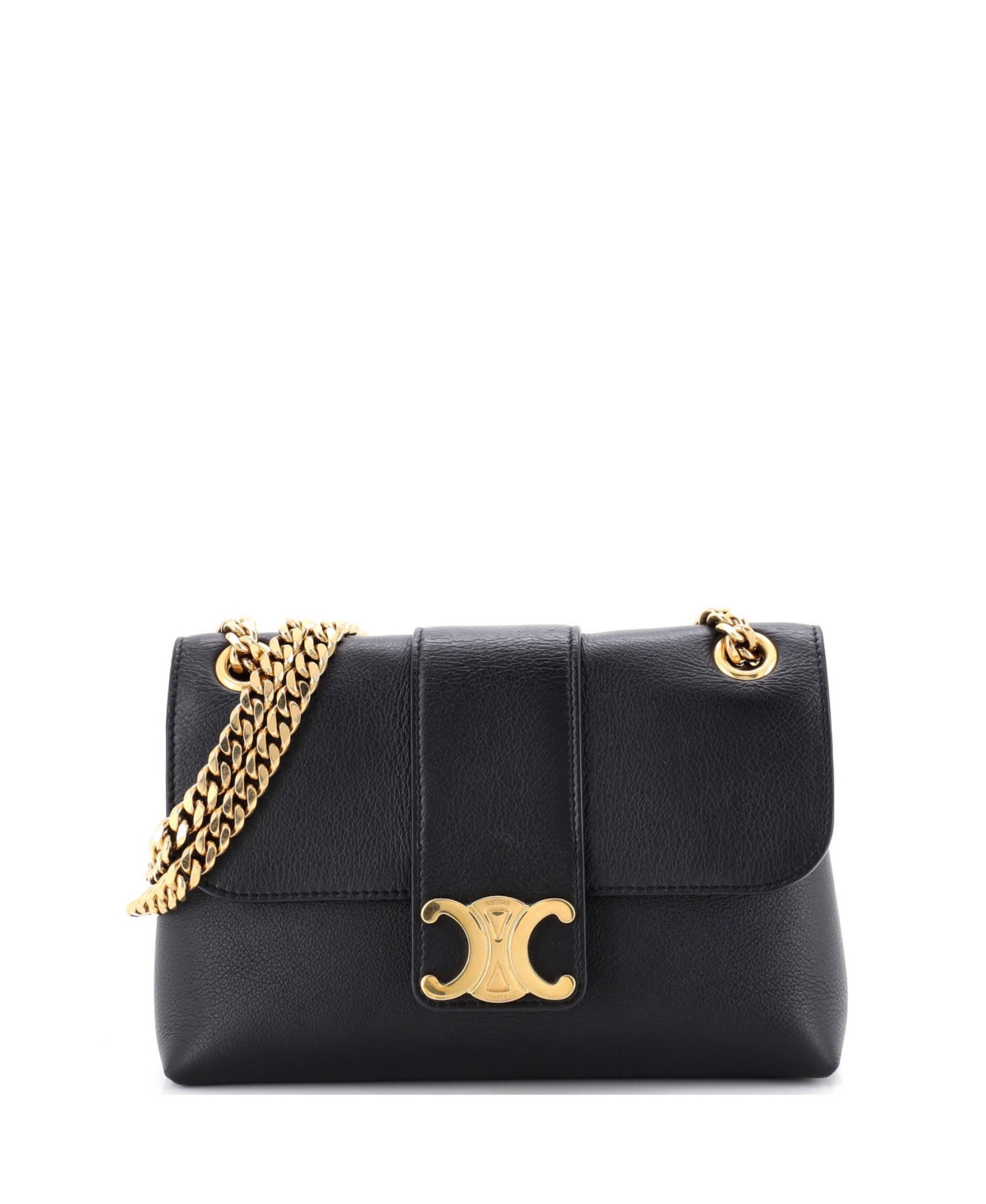 Click here for Pre-Owned Celine Teen Victoire Flap Shoulder Bag L... prices