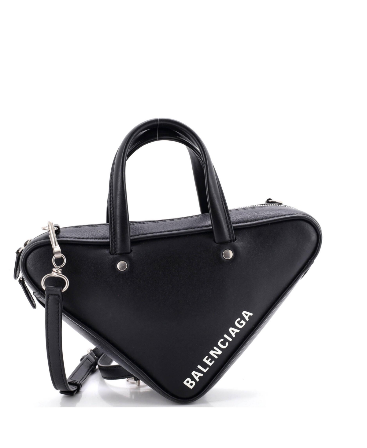 Click here for Pre-Owned Balenciaga Small Triangle Duffle Bag Lea... prices