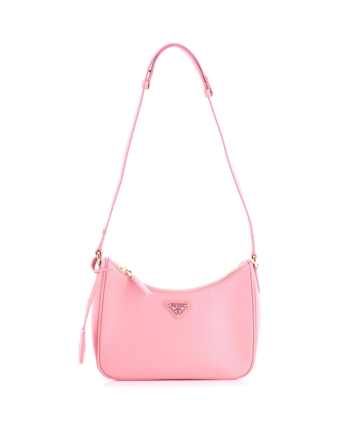 Click here for Pre-Owned Prada Mini Re-Edition Hobo Saffiano Leat... prices