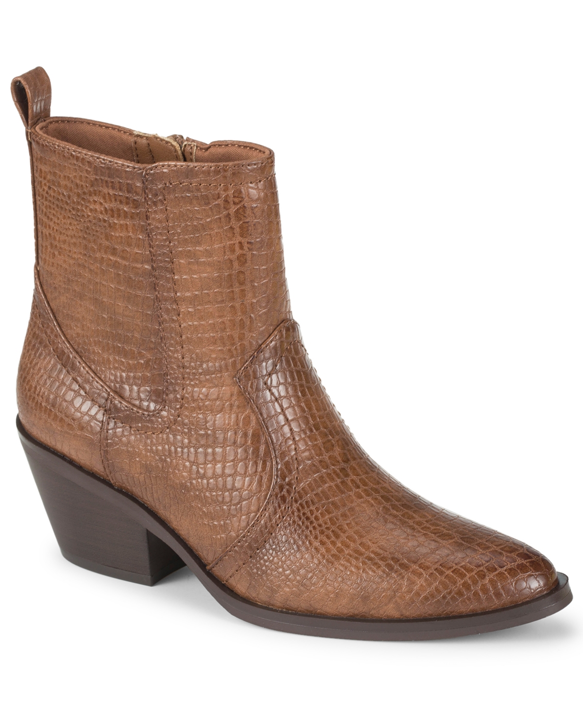 Click here for Baretraps Womens Dainah Western Booties - Brush Br... prices