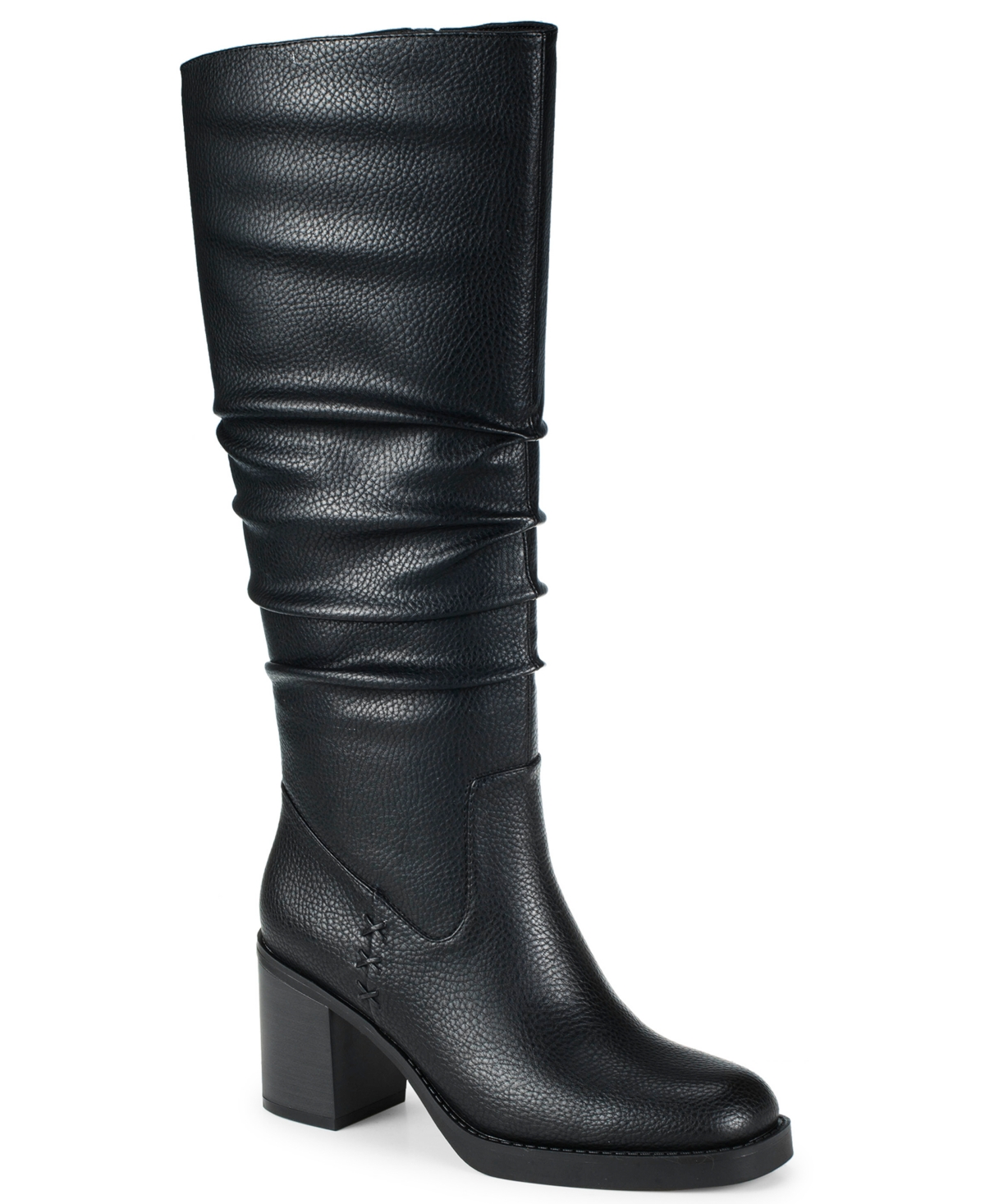 Click here for Baretraps Womens Gingee Zipper Tall Square Toe Boo... prices