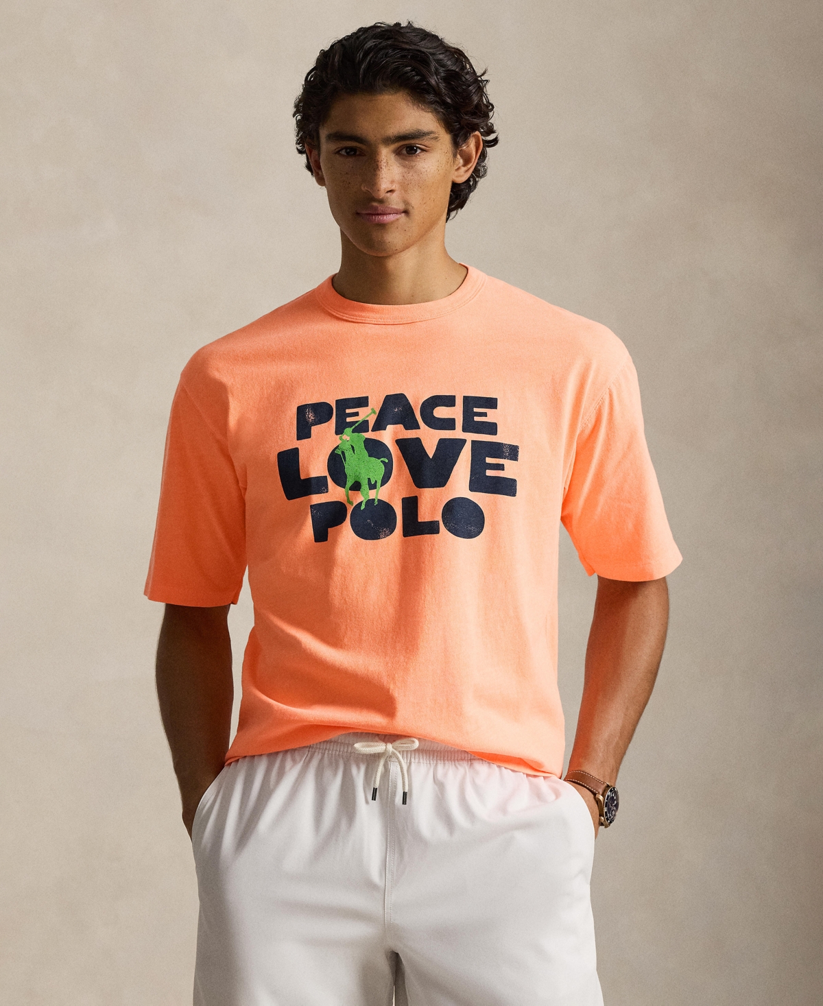 Click here for Polo Ralph Lauren Mens Graphic Print T-Shirt - Sol... prices