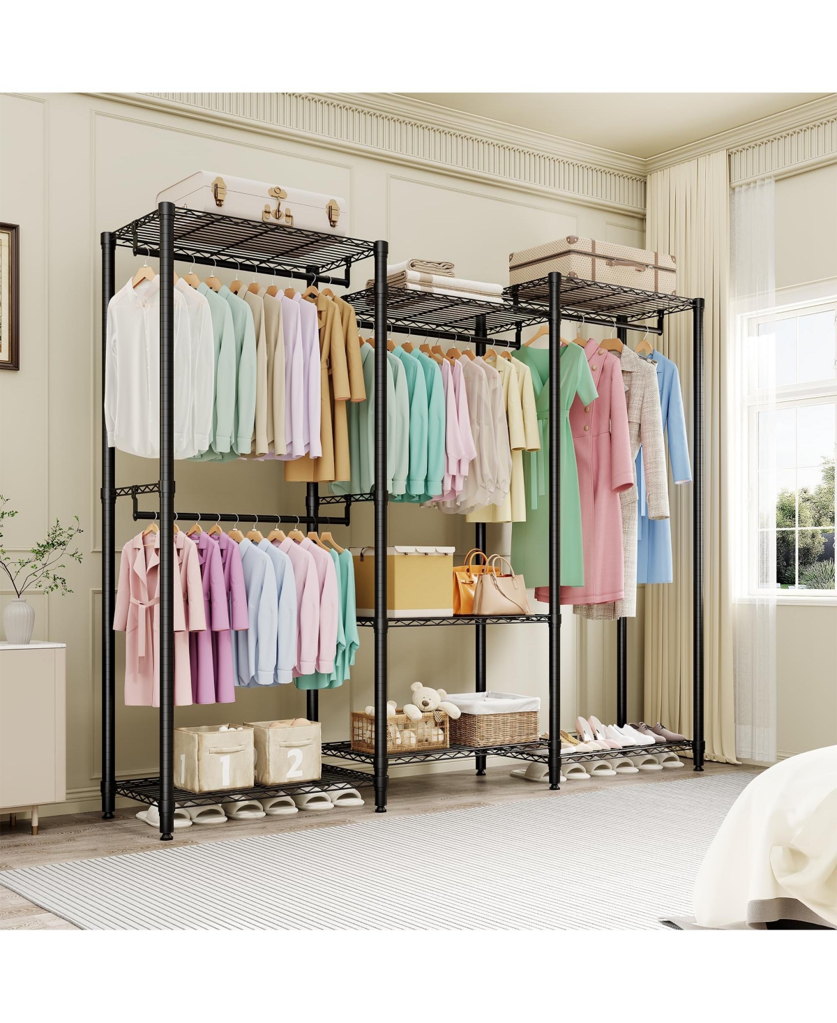 Click here for homfan Heavy Duty Armorie  76 Inch Metal Storage W... prices