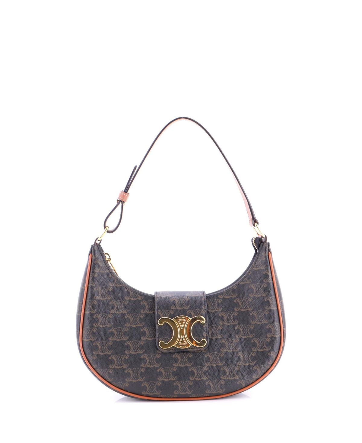 Click here for Pre-Owned Celine Ava Triomphe Bag Triomphe Coated... prices