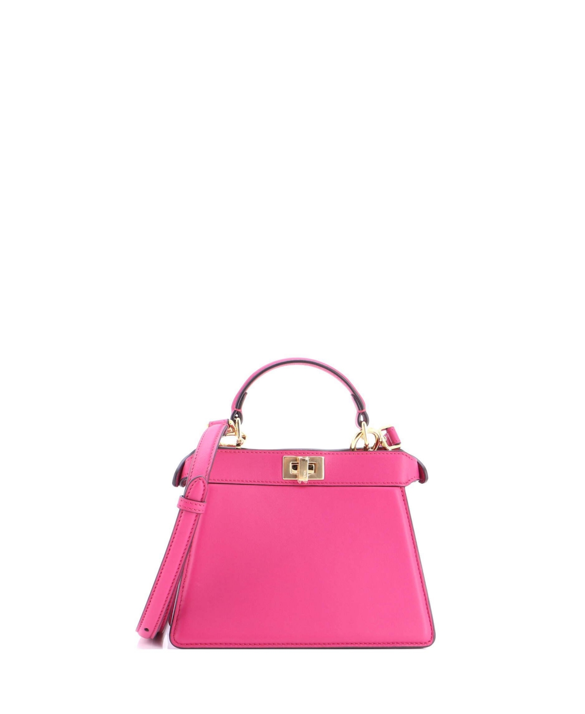 Click here for Pre-Owned Fendi Petite Peekaboo ISeeU Bag Leather... prices