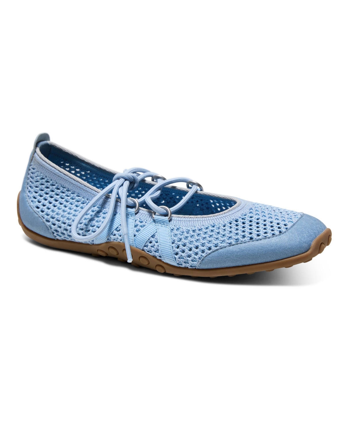 Click here for Vivaia Womens Cecily Square-Toe Hybrid Mesh Mary J... prices