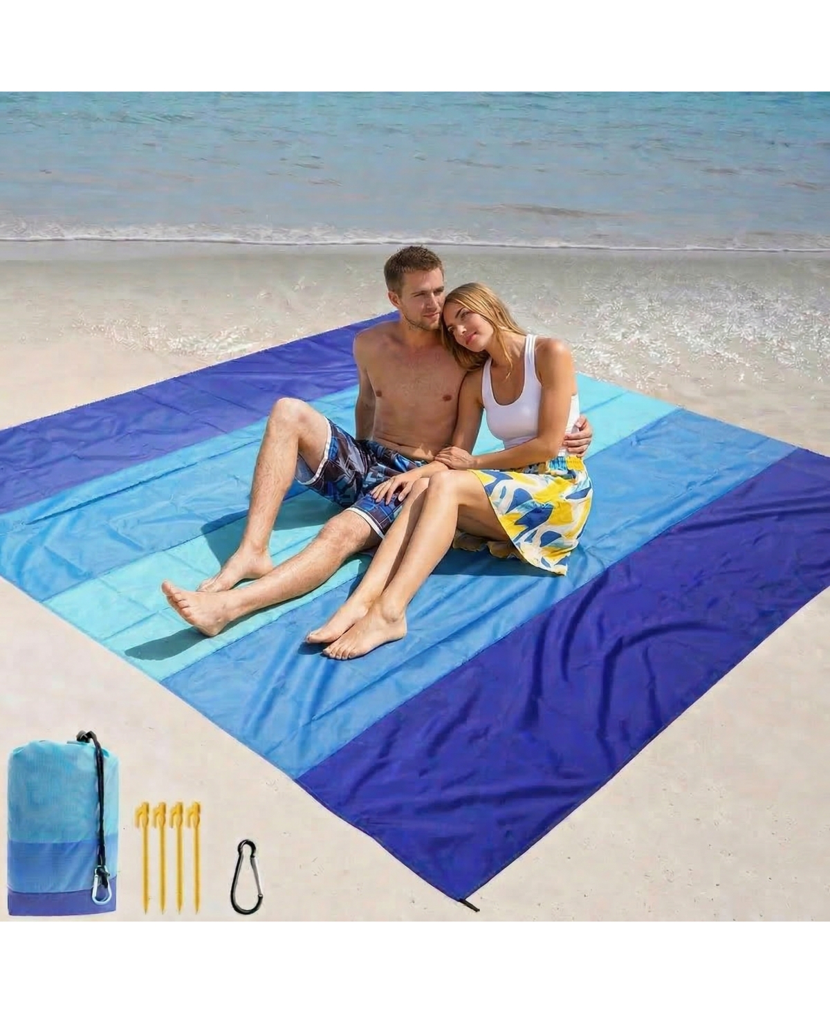 Click here for Cowin Beach Blanket Outdoor Waterproof Sandproof B... prices