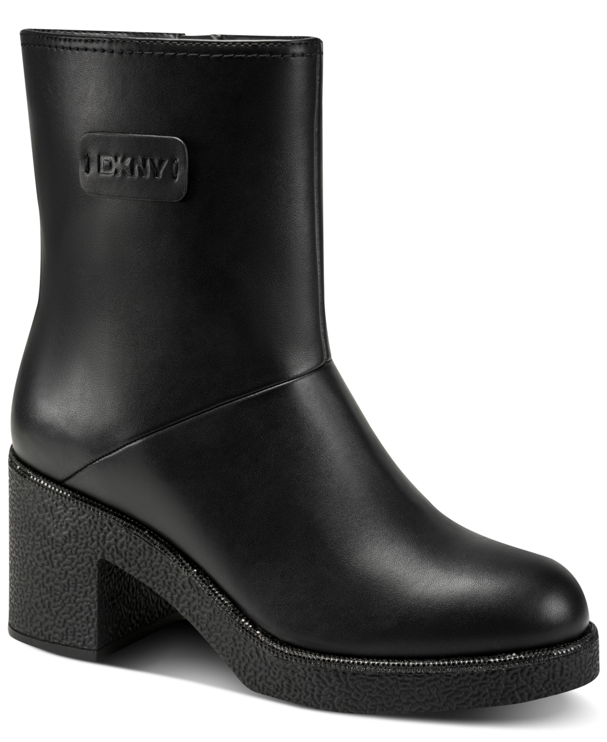 Click here for Dkny Womens Traci Block Heel Booties - Black prices