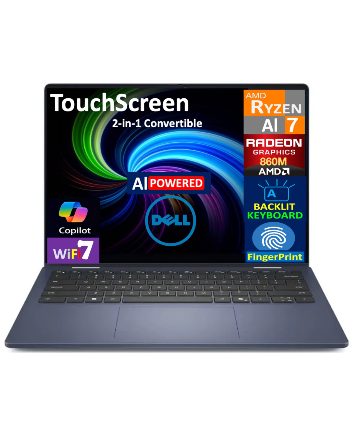 Click here for Dell 14 2-in-1 Laptop 14.0 Wuxga Display (Amd Ryze... prices