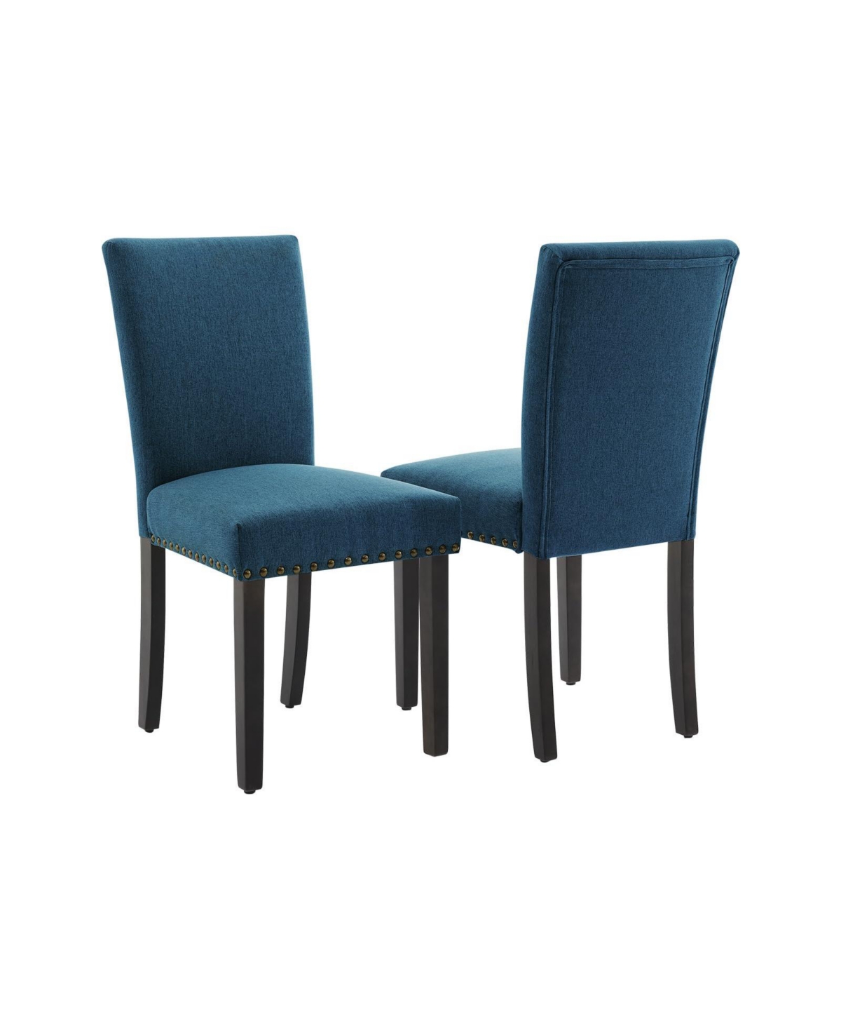 Click here for gaomon Set of 2 Upholstered Parsons Dining Chairs... prices