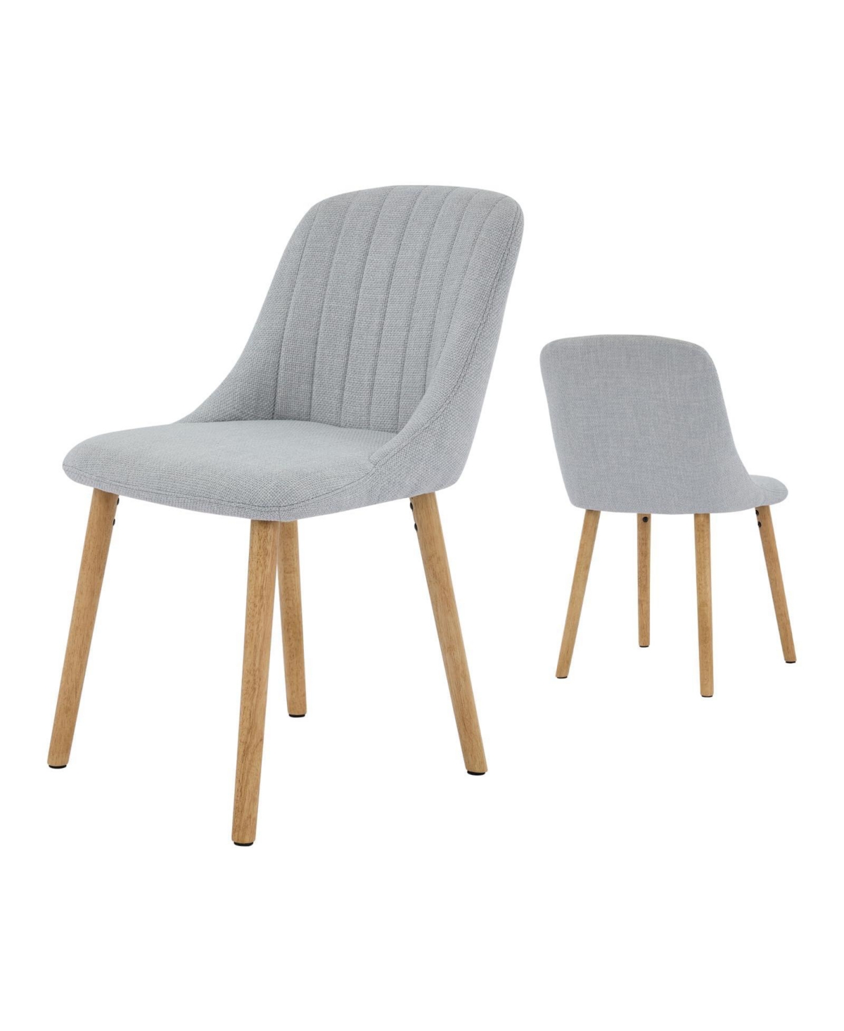 Click here for gaomon Set of 2 Mid-Century Modern Armless Dining... prices