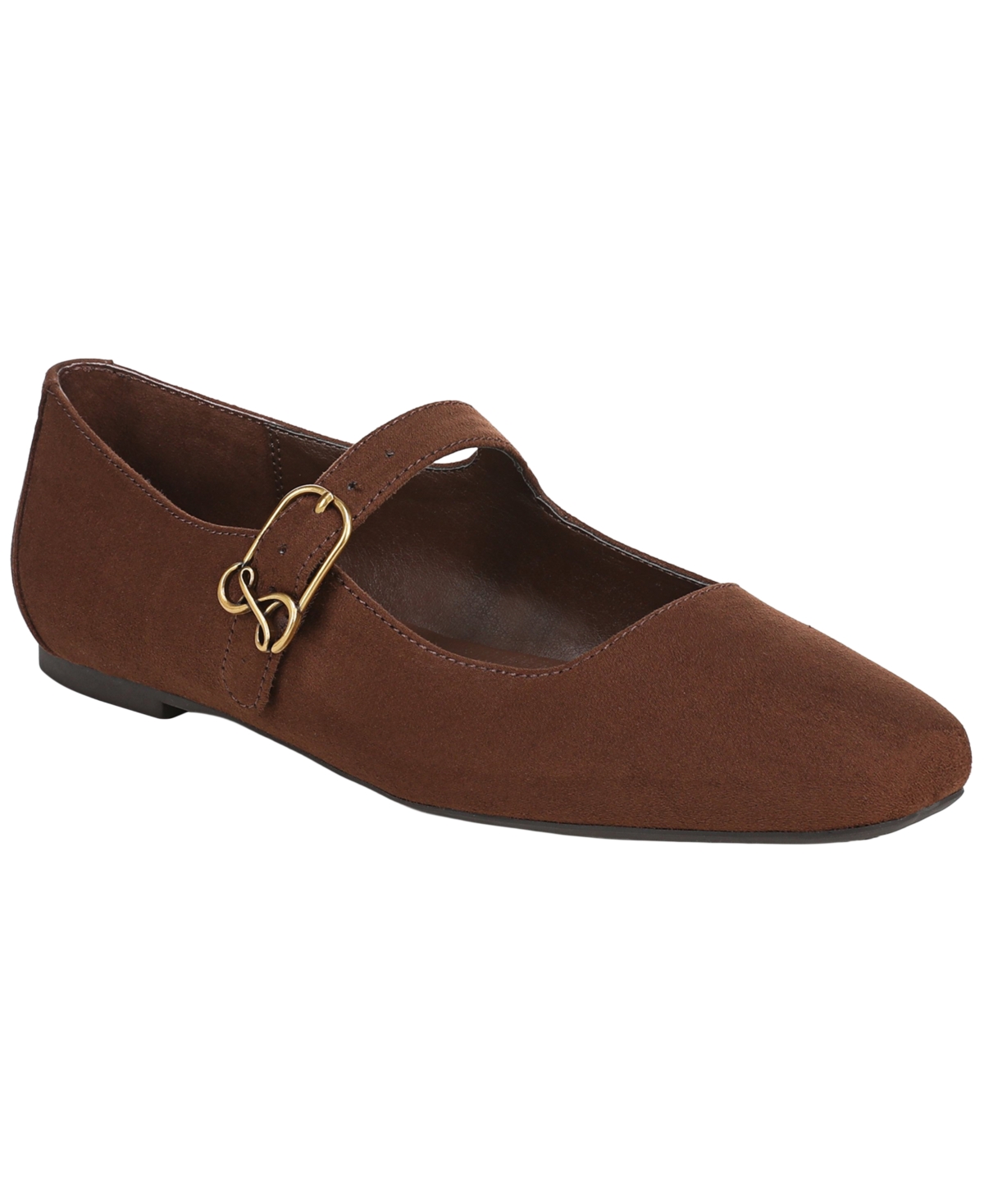 Click here for Sam and Libby Womens Fredi Mary Jane Flats - Choco... prices