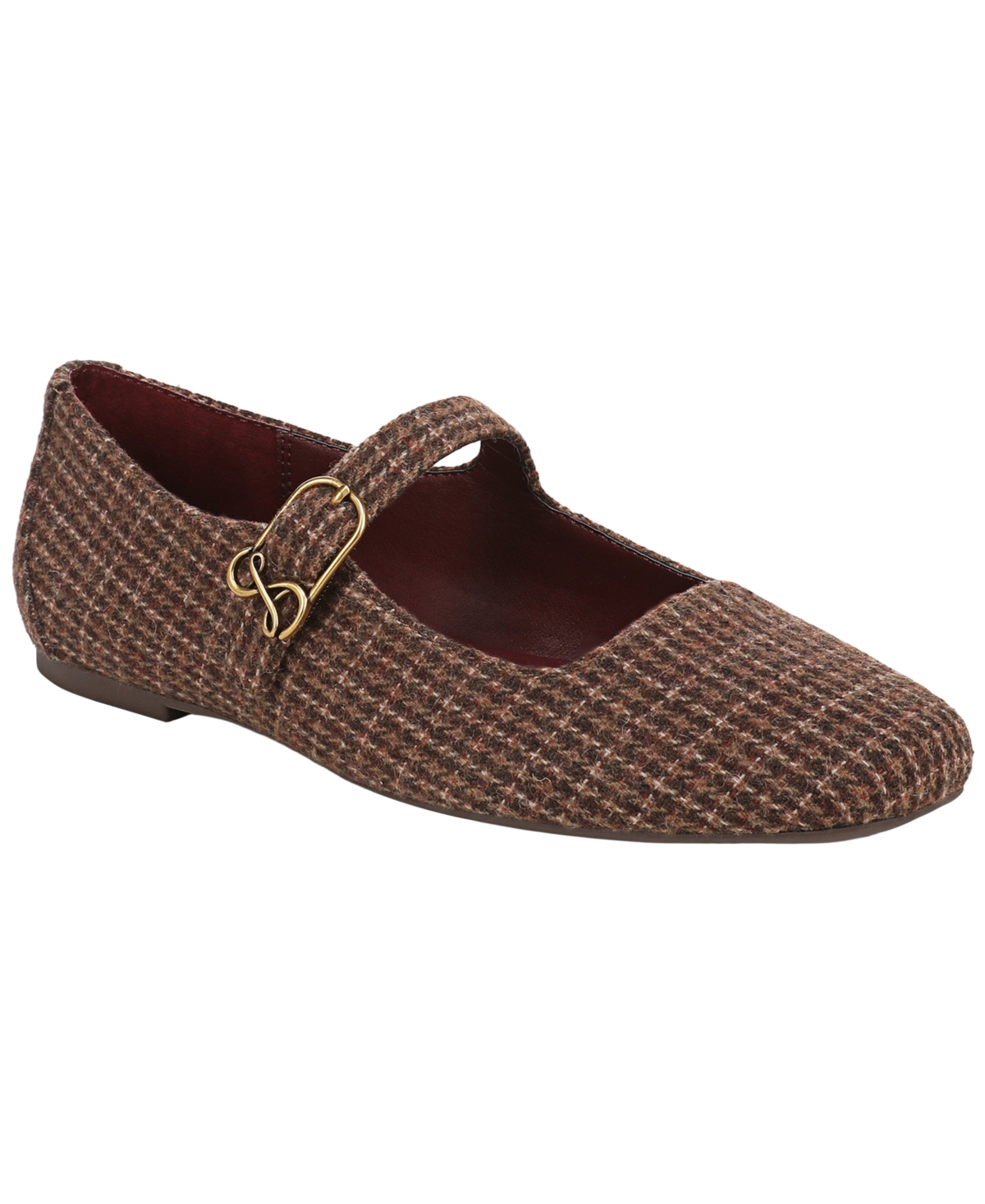 Click here for Sam and Libby Womens Fredi Mary Jane Flats - Choco... prices