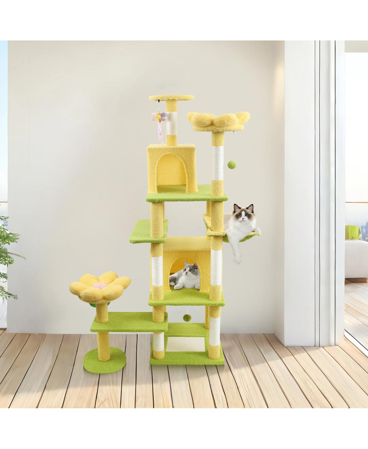 Click here for Streamdale Furniture Streamdale 71 Flower Cat Tree... prices