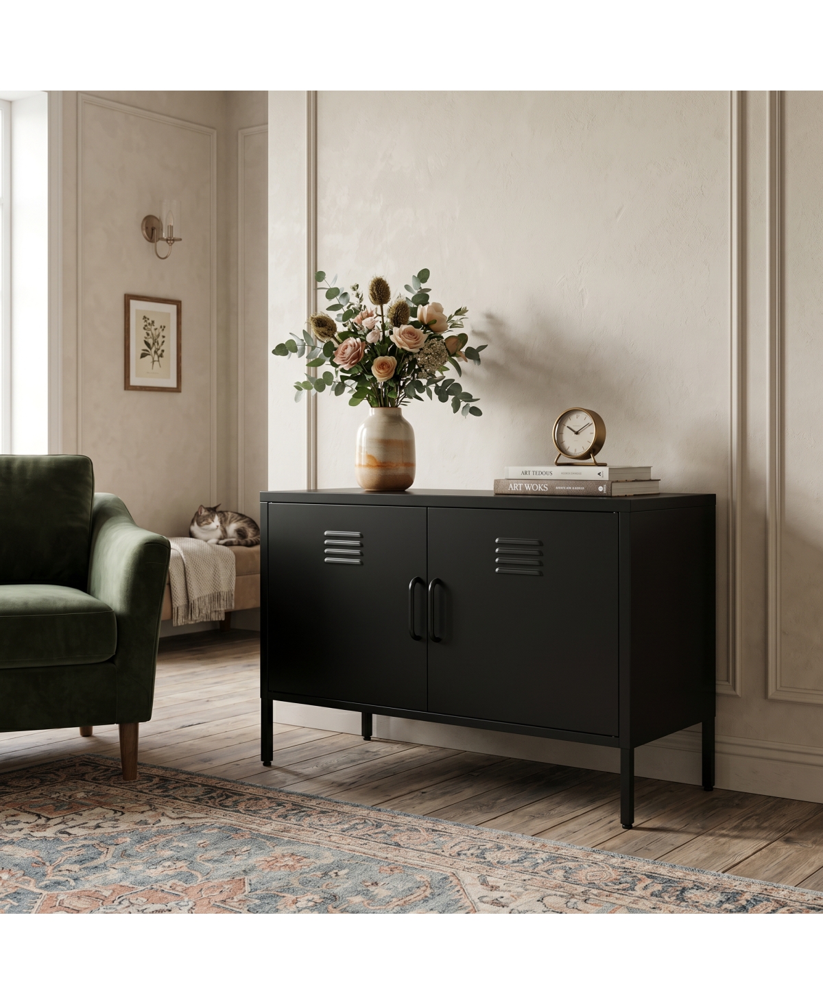 Click here for Streamdale Furniture Premium Steel Storage Cabinet... prices