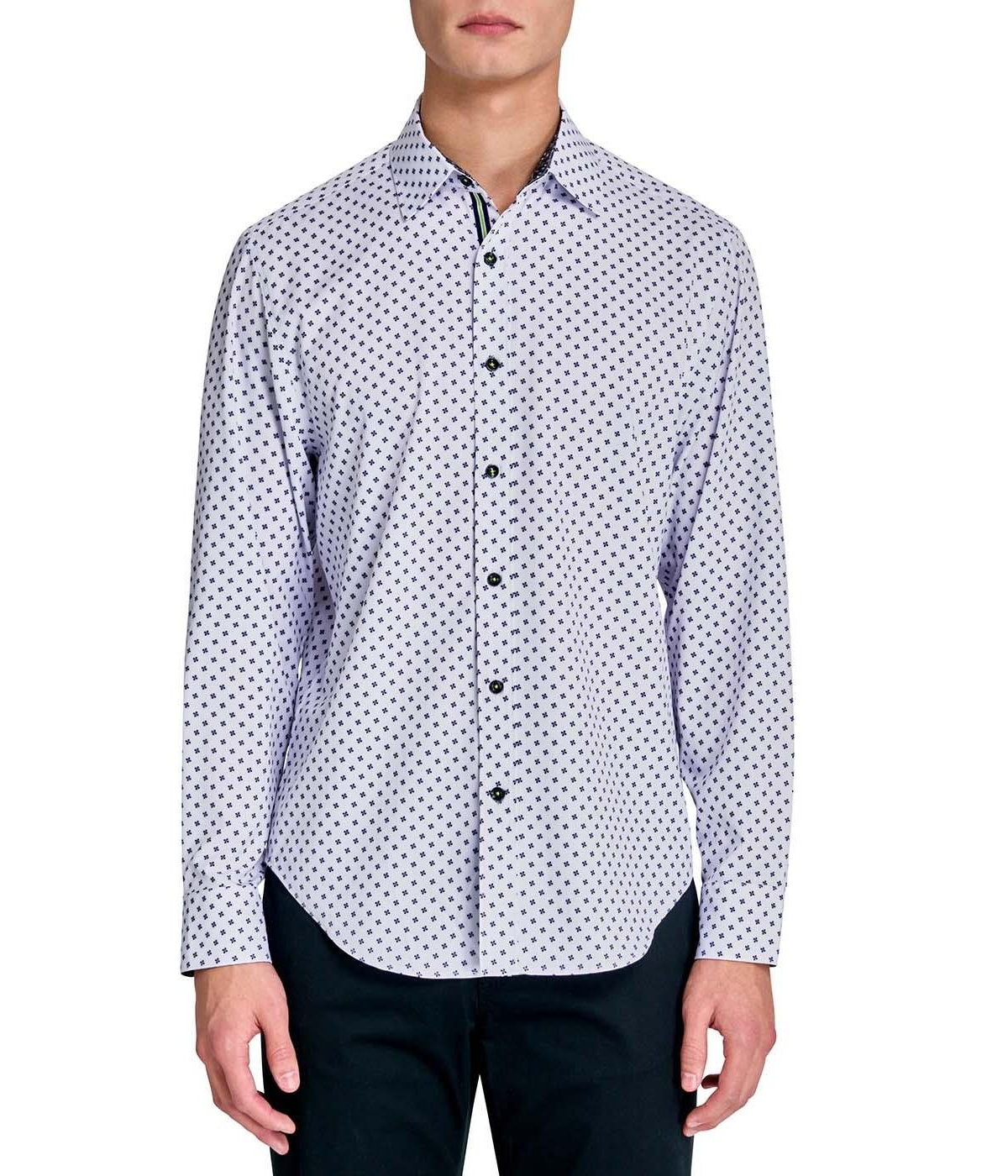 Click here for Society of Threads Mens Regular Fit 4-Way Stretch... prices