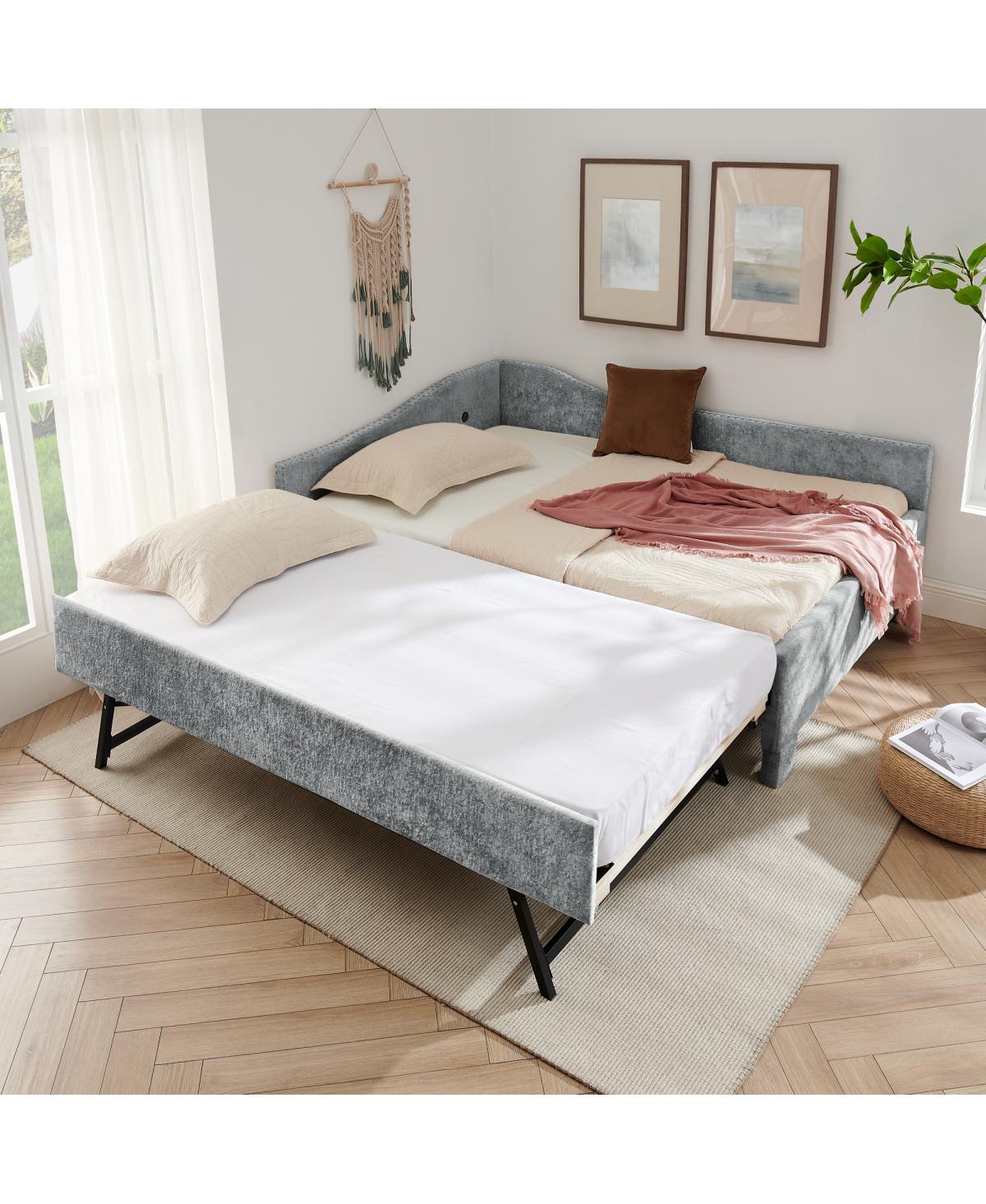 Click here for Streamdale Furniture Full Size Curved Padded Daybe... prices