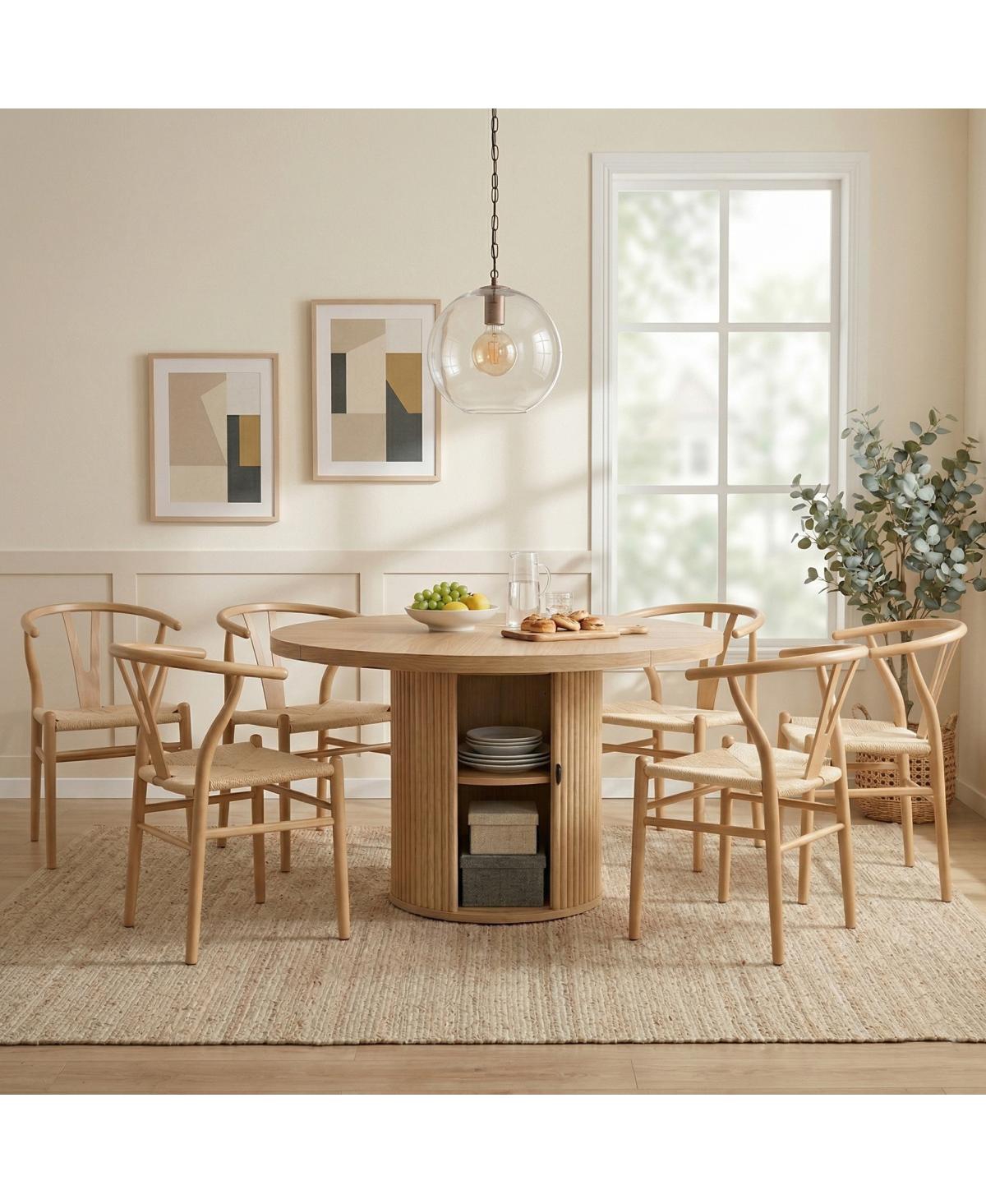 Click here for Streamdale Furniture 6-Piece Wooden Dining Set wit... prices
