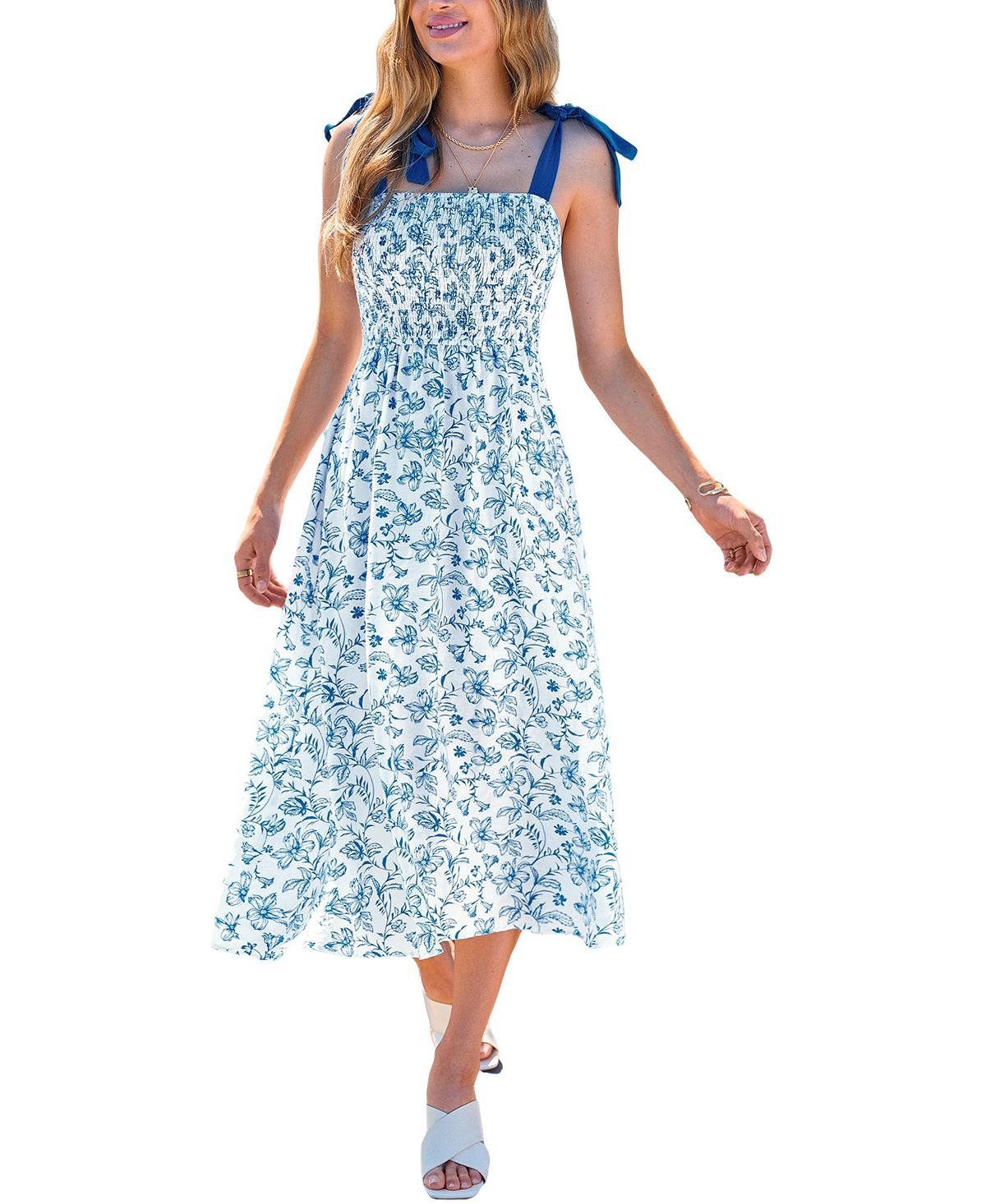 Click here for Cupshe Womens In a Good Mood Floral Maxi Beach Dre... prices