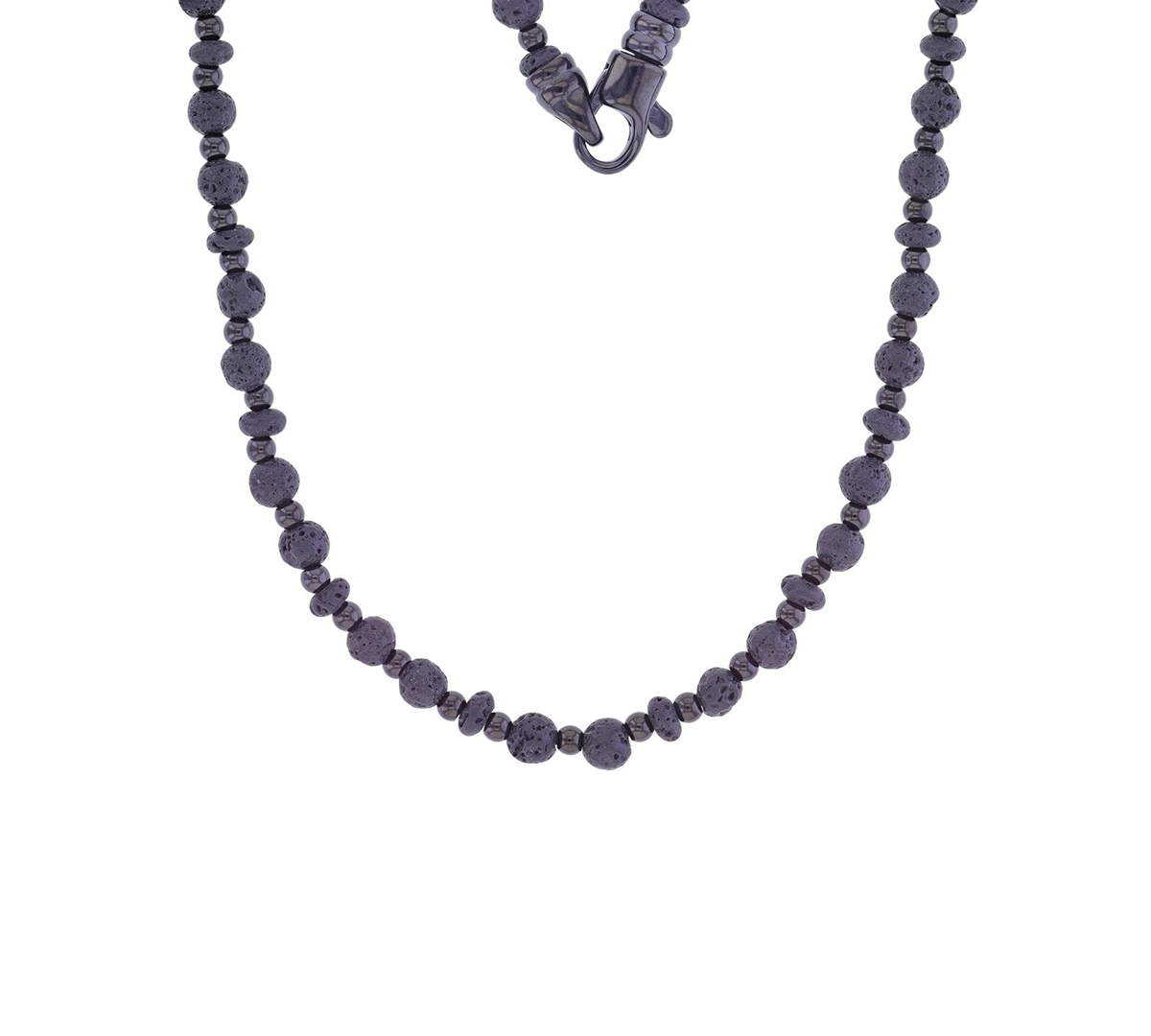 Click here for Quiksilver Mens Black-Plated Steel Volcanic Stone... prices