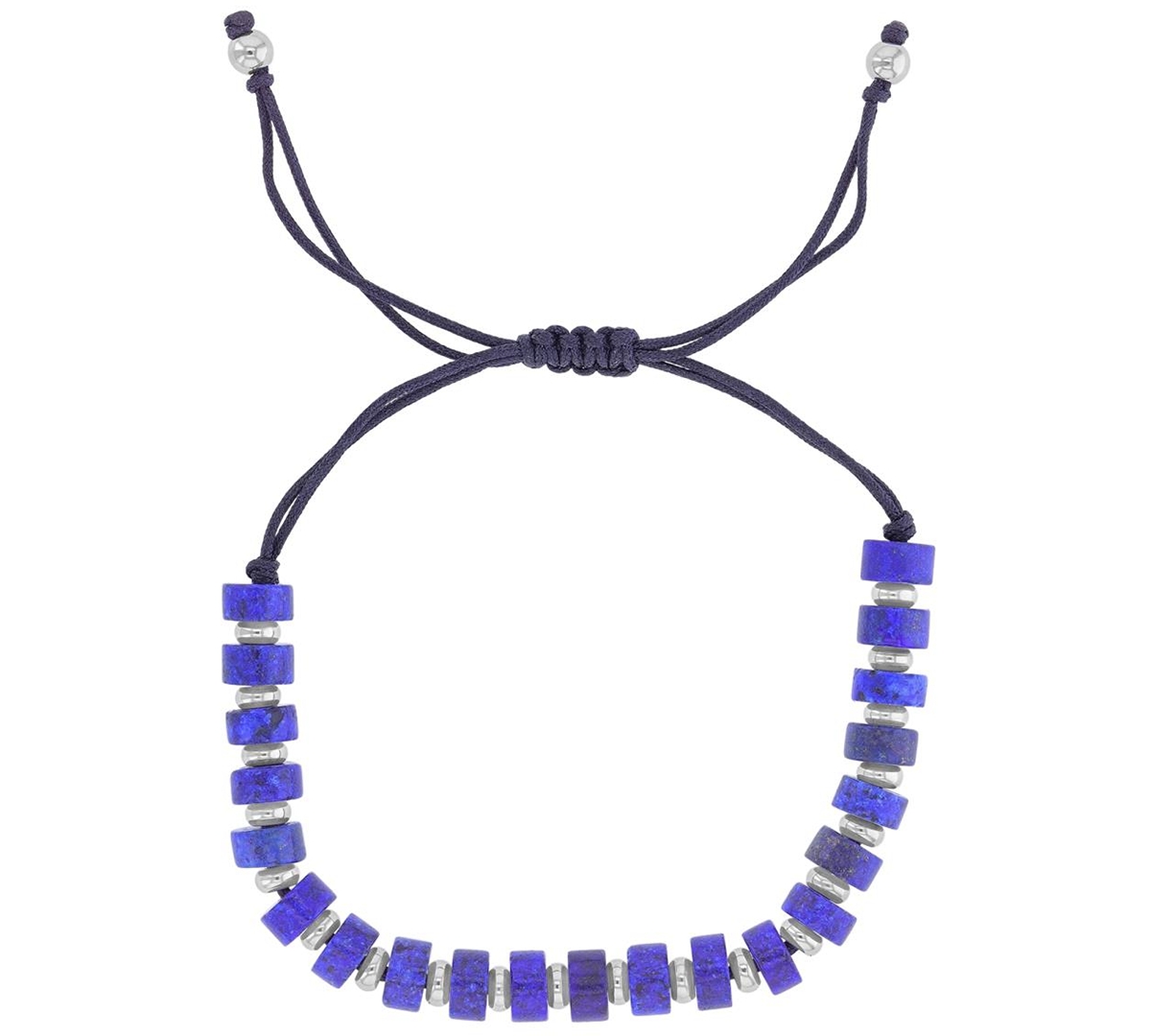 Click here for Quiksilver Mens Platinum-Plated Steel Lapis Beads... prices