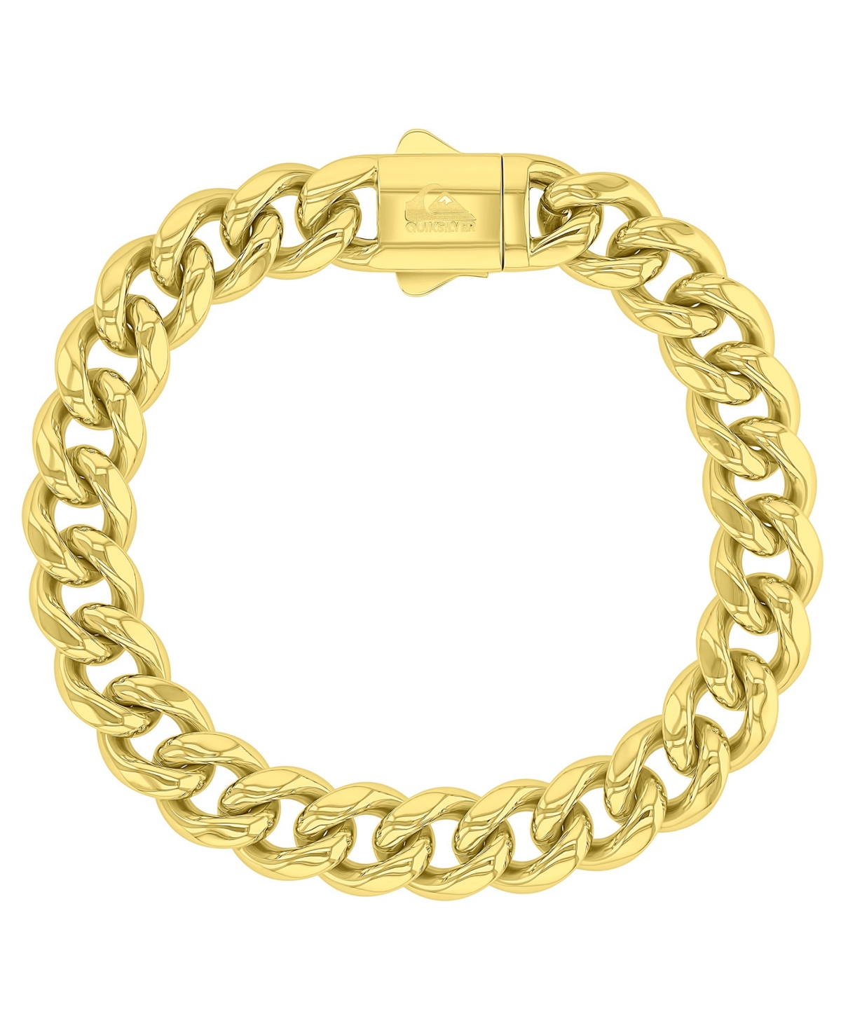 Click here for Quiksilver Mens Miami 18k Yellow Gold-Plated Cuban... prices