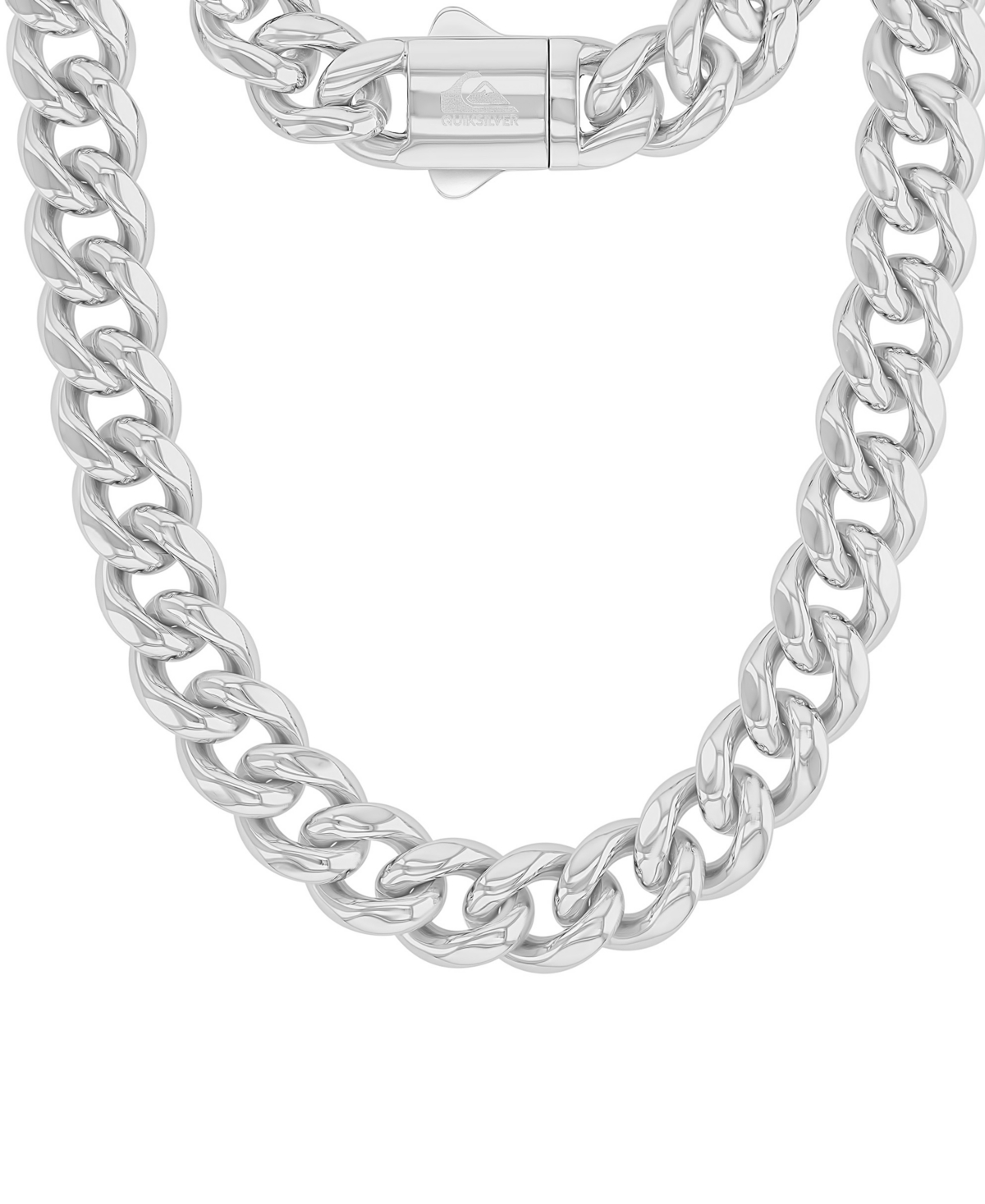 Click here for Quiksilver Mens Miami Platinum-Plated Cuban Chain... prices
