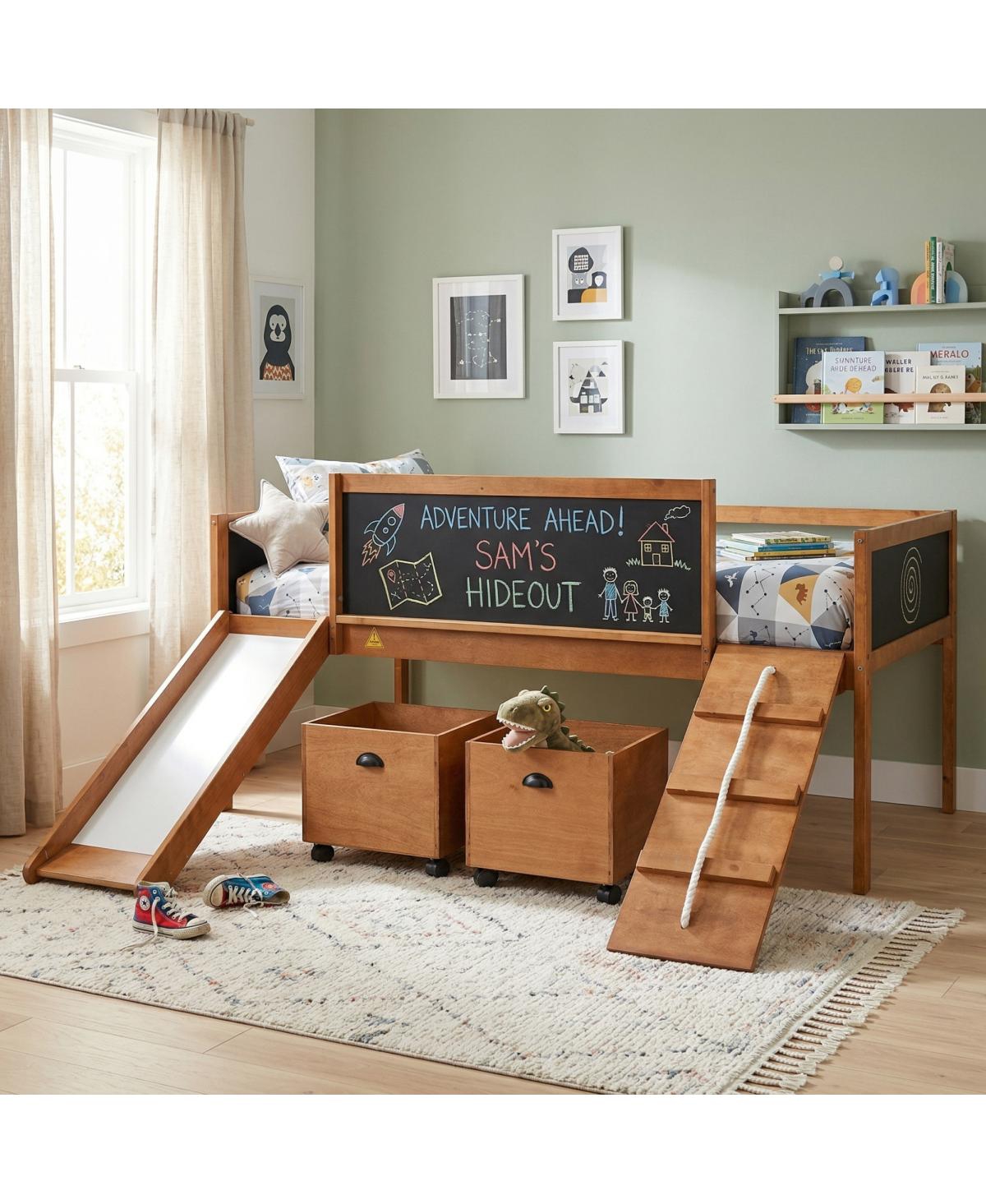 Click here for Streamdale Furniture Twin size Loft Bed Wood Bed w... prices