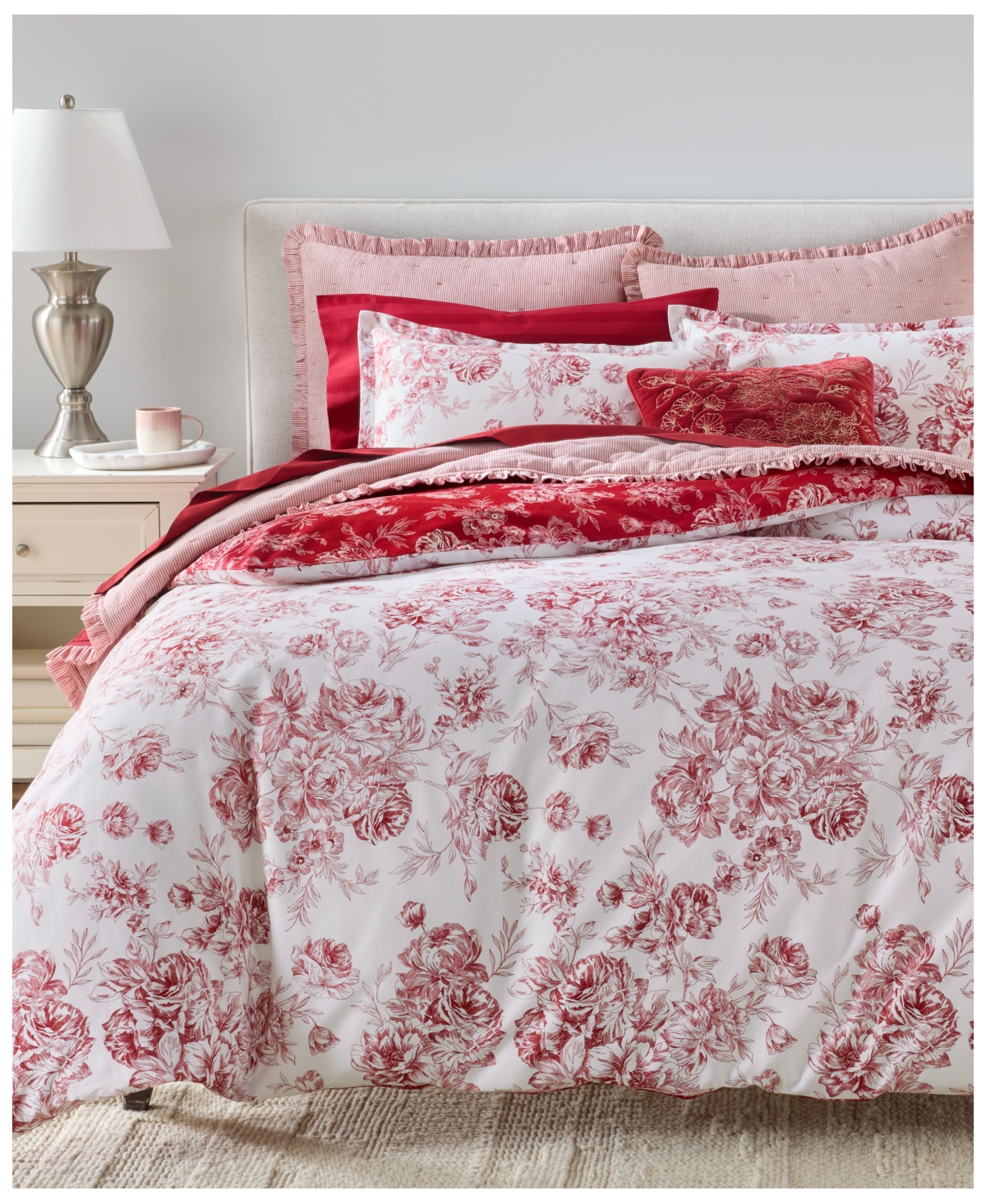 Click here for Charter Club Primrose Toile 3-Piece Duvet Cover Se... prices