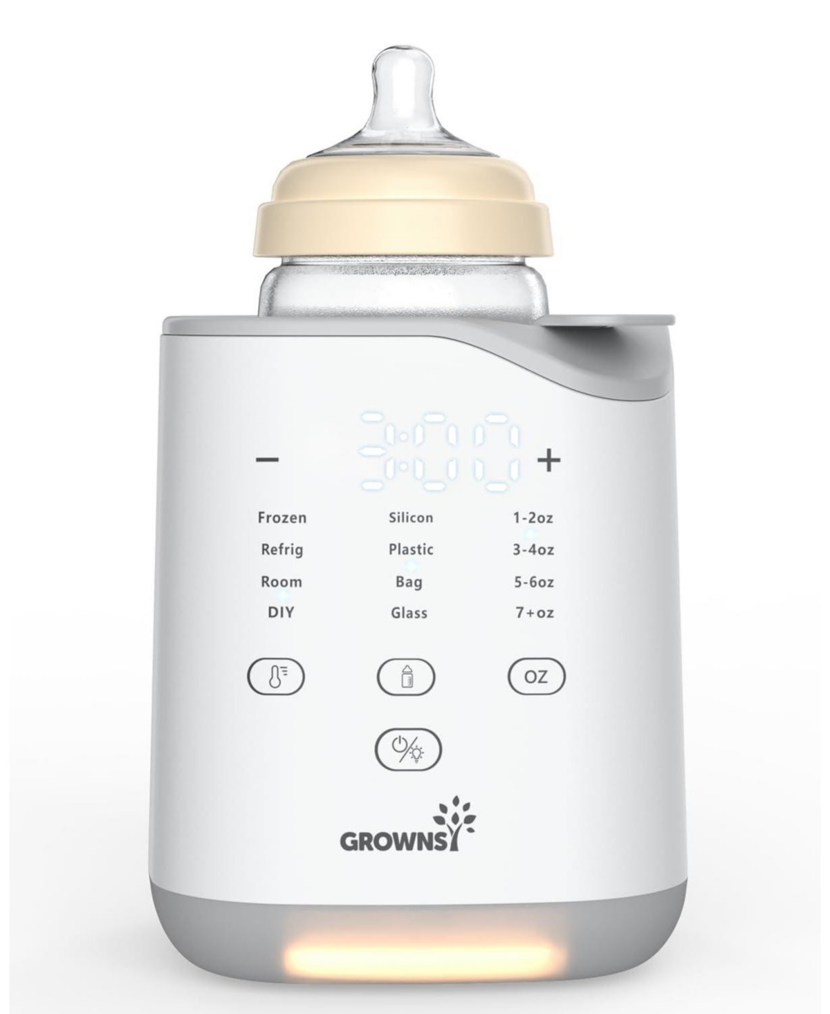 Click here for Grownsy Baby Baby Bottle Warmer - White prices