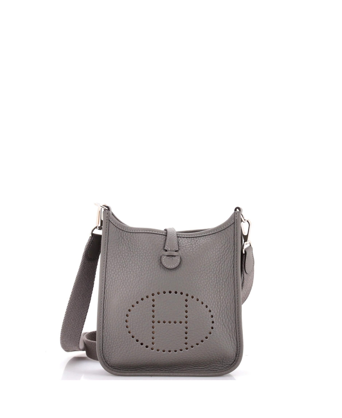 Click here for Pre-Owned HERMES Tpm Evelyne Bag Gen Iii Clemence... prices