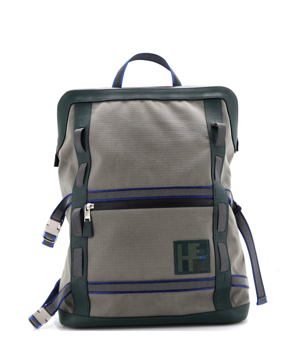 Click here for Pre-Owned HERMES Off Piste Backpack Toile with Lea... prices