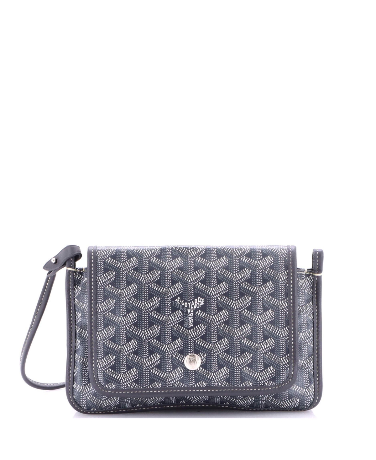 Click here for Pre-Owned Goyard Plumet Clutch Wallet Coated Canva... prices