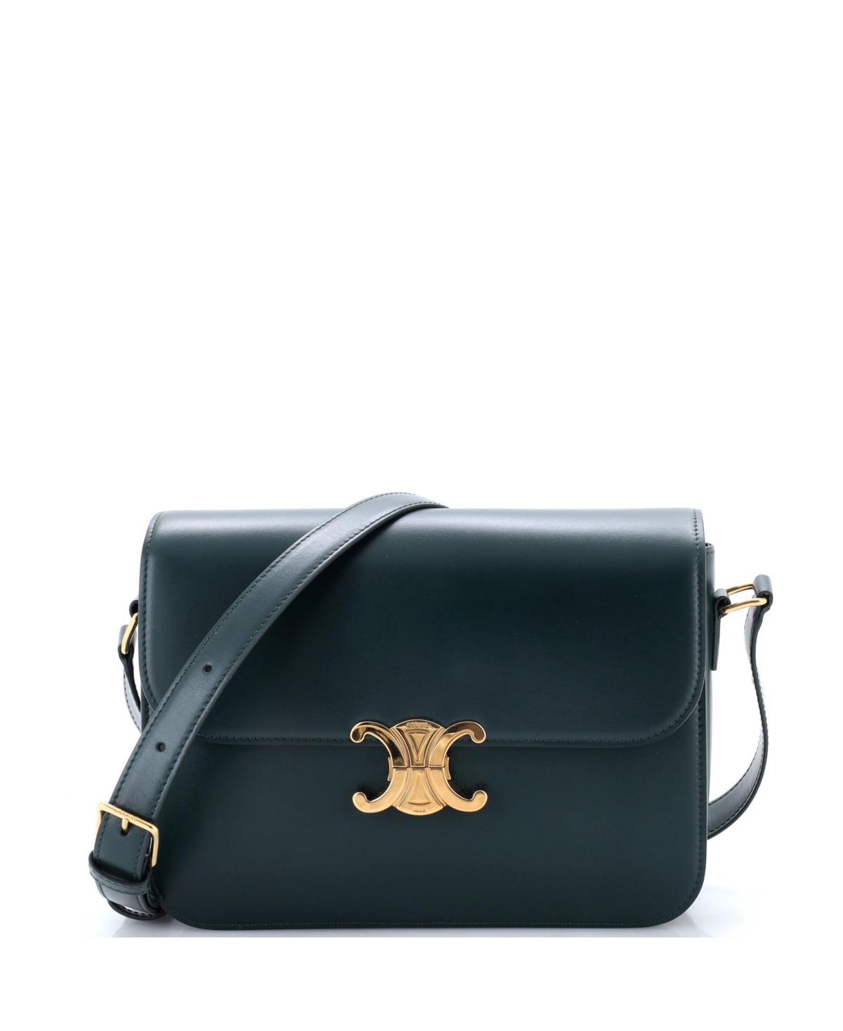 Click here for Pre-Owned Celine Large Triomphe Shoulder Bag Smoot... prices